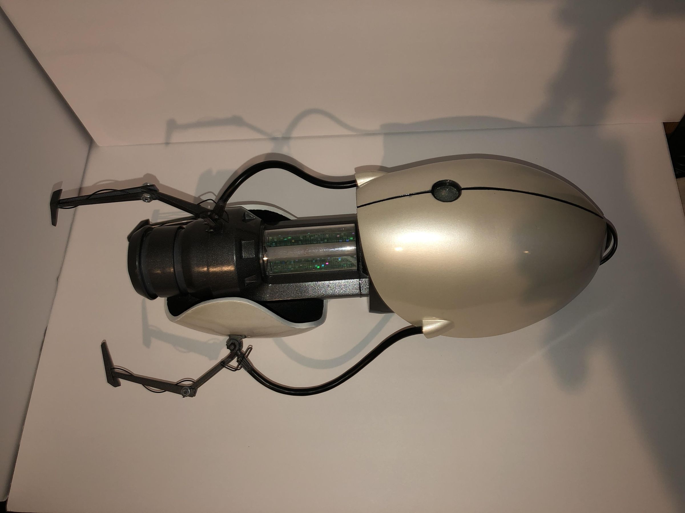 Making a LED Aperture Science Handheld Portal Device : 6 Steps (with ...