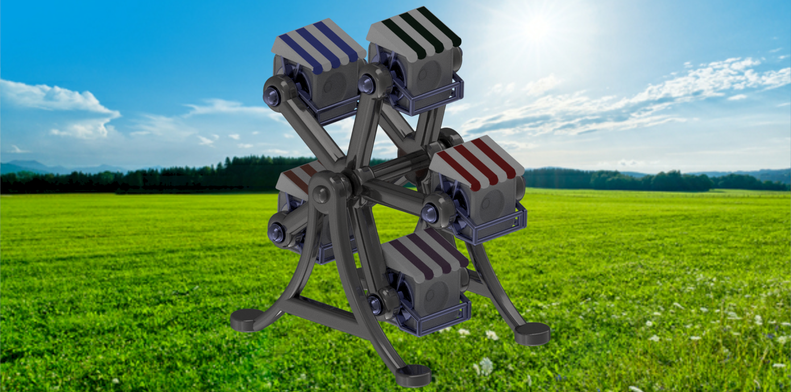 Bose Cube Ferris Wheel - Instructables