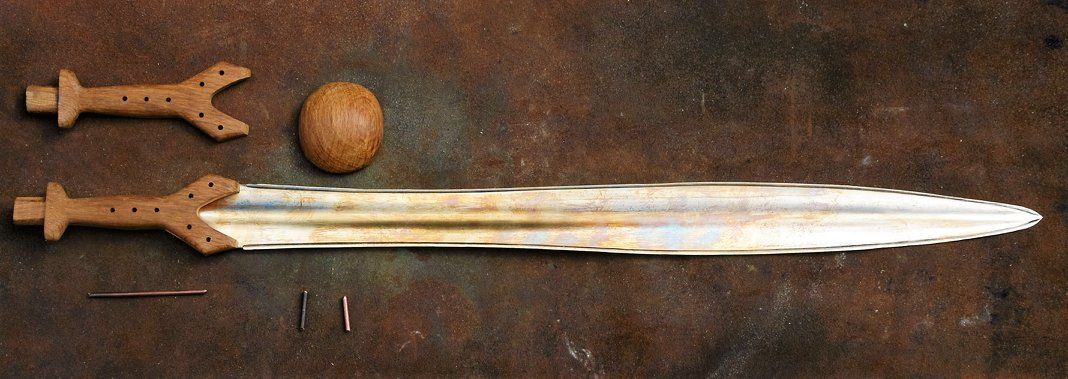 Cast a Celtic Bronze Sword (Beautiful, Authentic Leaf-Shaped Ewart Park)--Easier and Cheaper ...