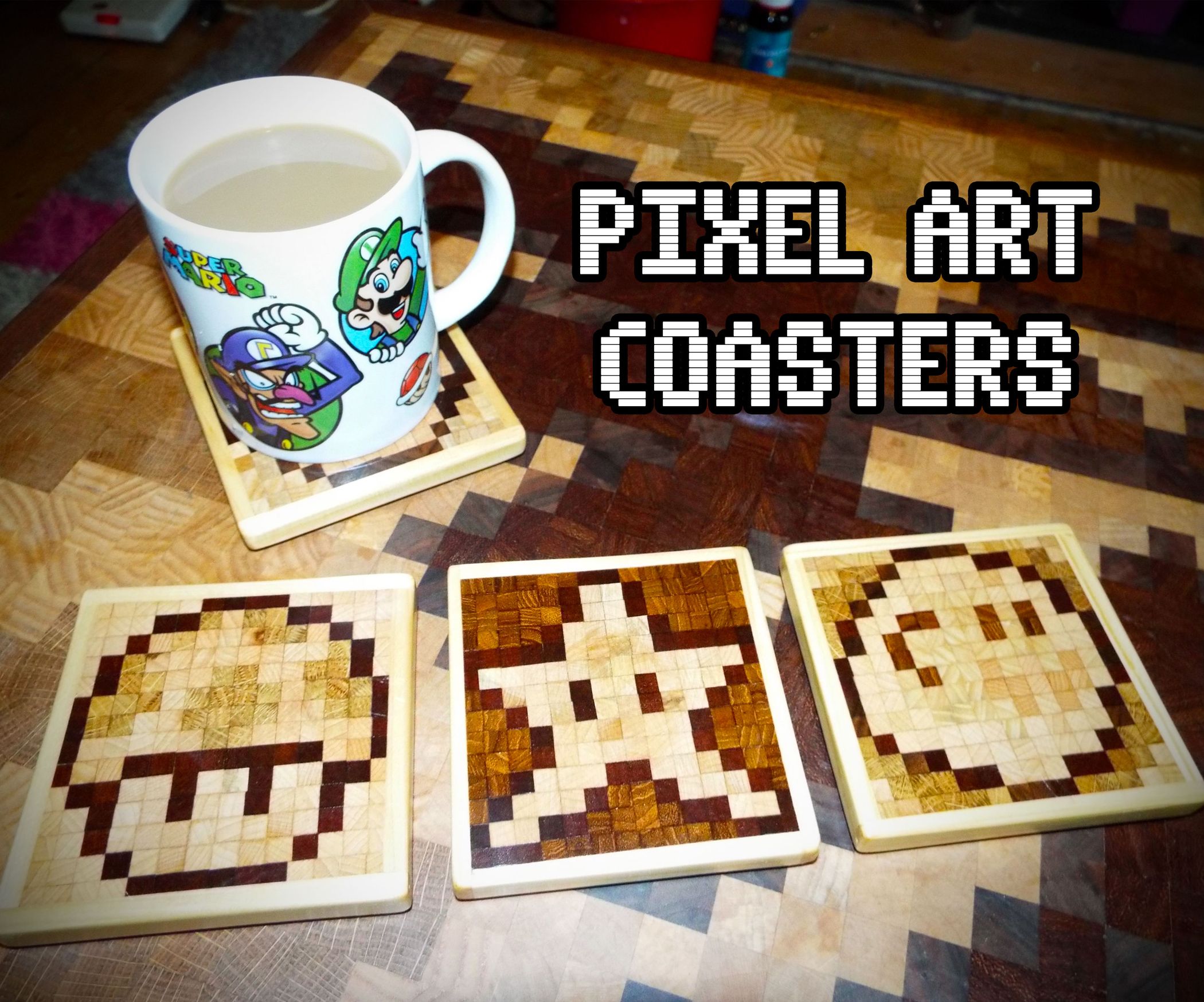 Pixel Art Coasters : 5 Steps (with Pictures) - Instructables