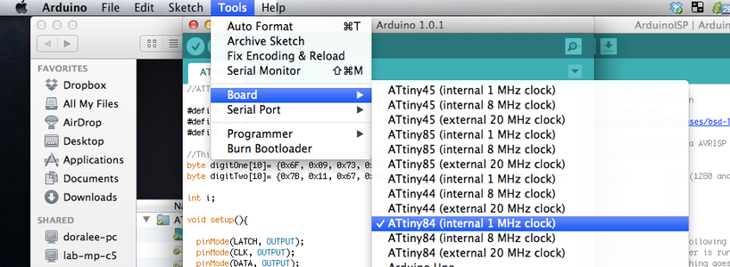 Attiny Powered Arduino Projects I Made It At Techshop 4 Steps 3389