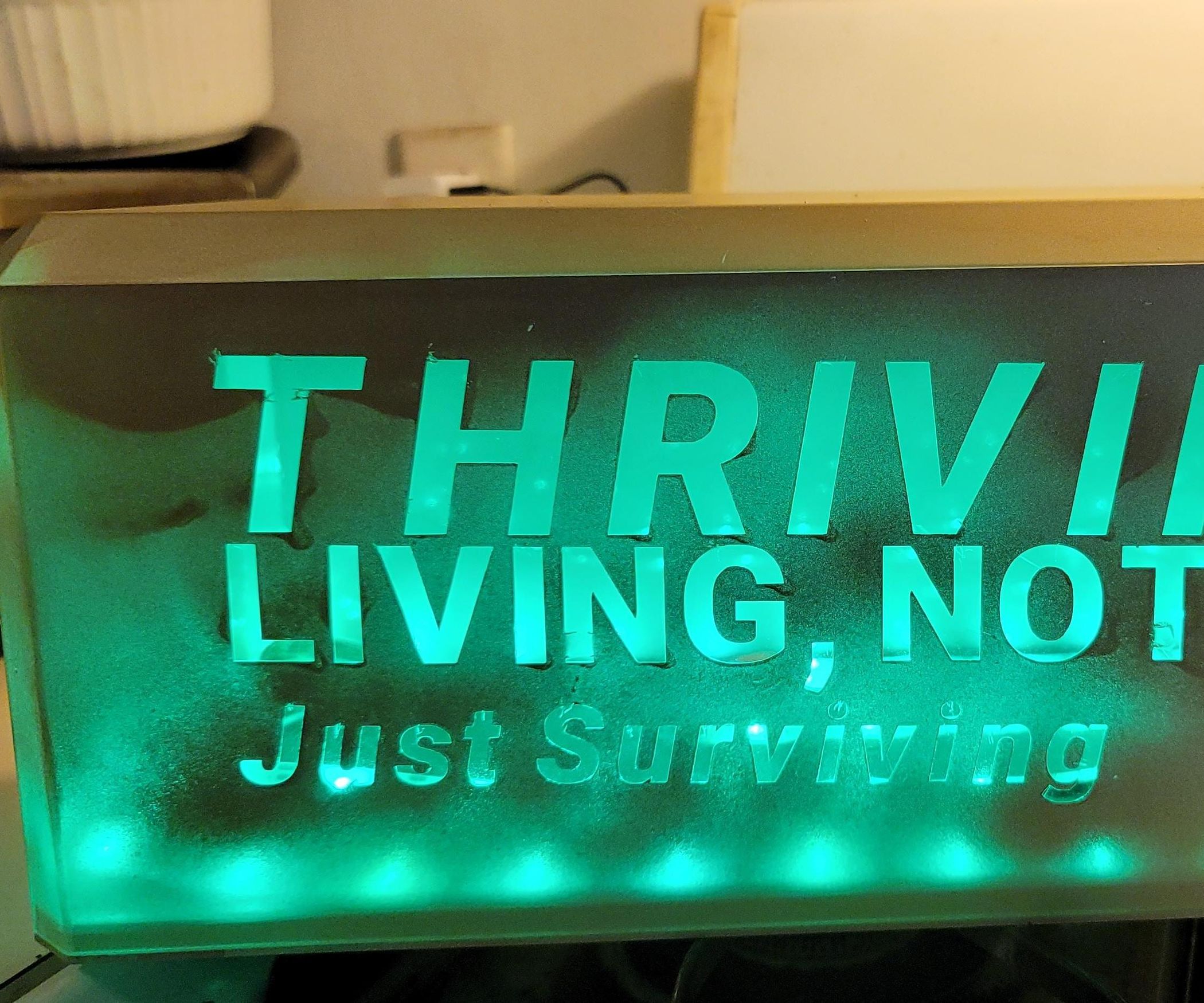 Light Up Shadow Box : 8 Steps - Instructables