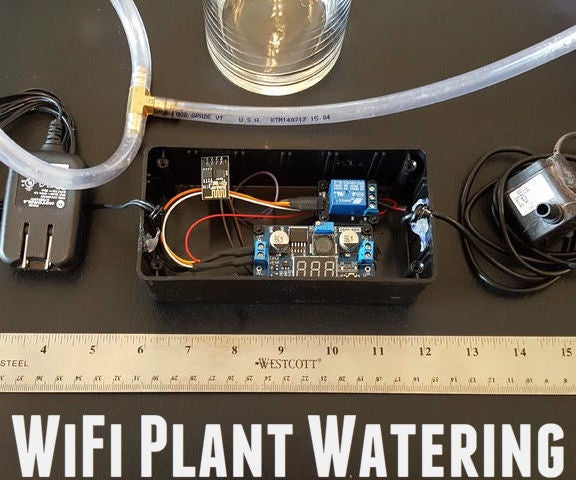 WiFi Plant Watering ESP8266 : 12 Steps (with Pictures) - Instructables