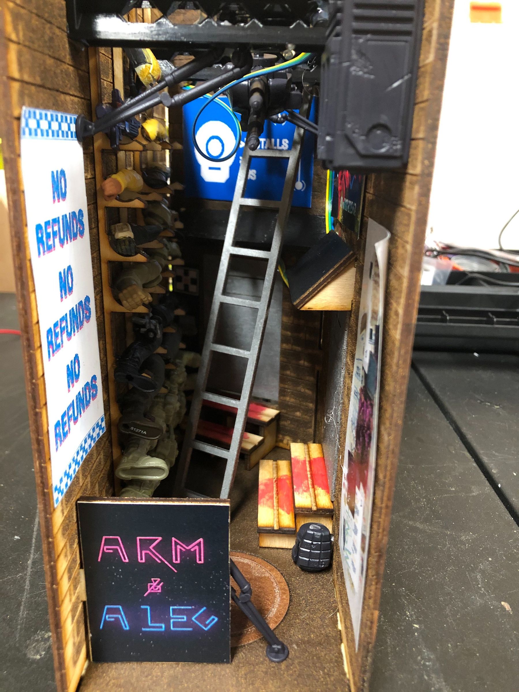 Cyberpunk Book Nook : 5 Steps - Instructables