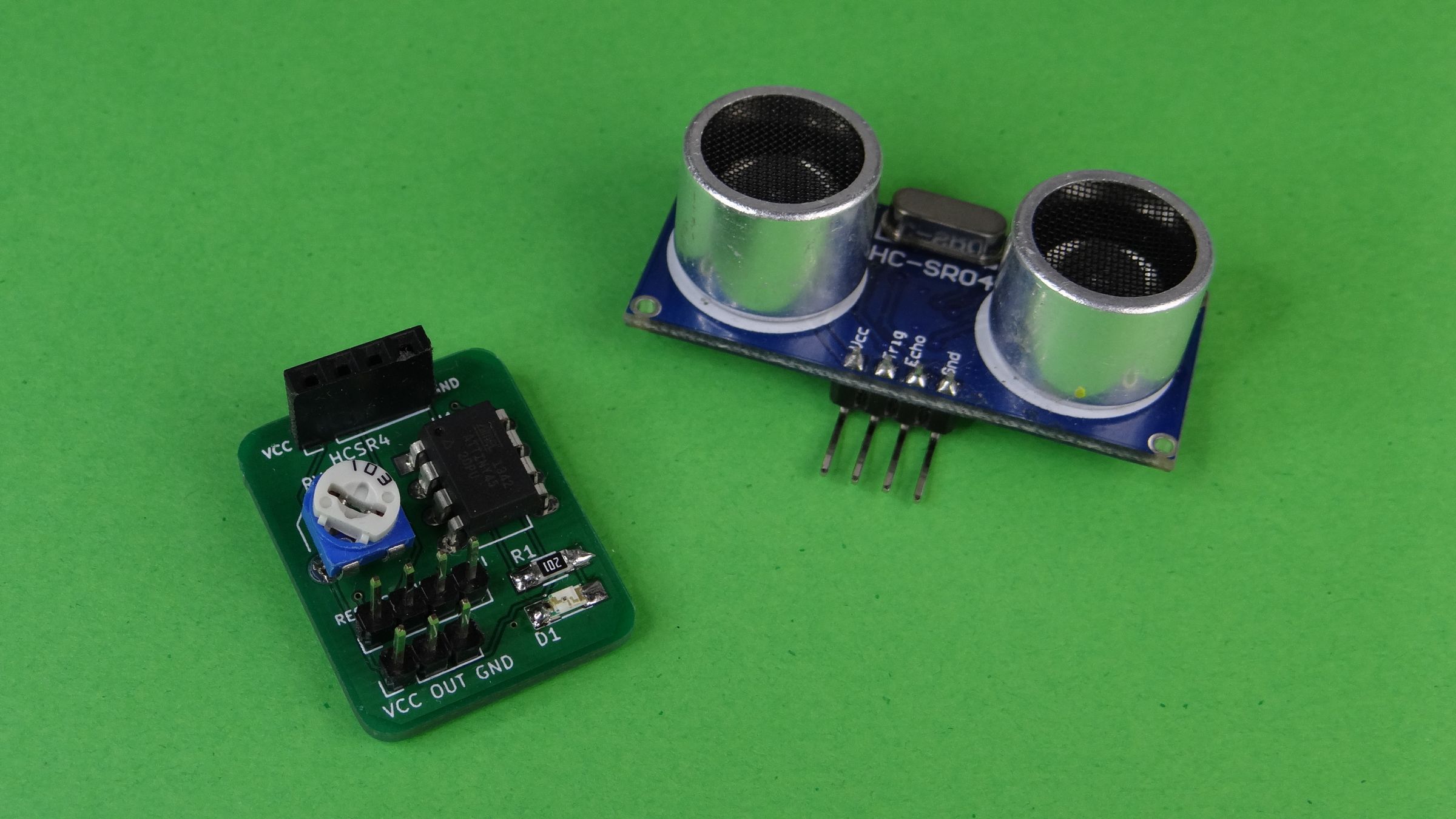 HC-SR04 Reader Module to Relieve Arduino : 6 Steps (with Pictures ...