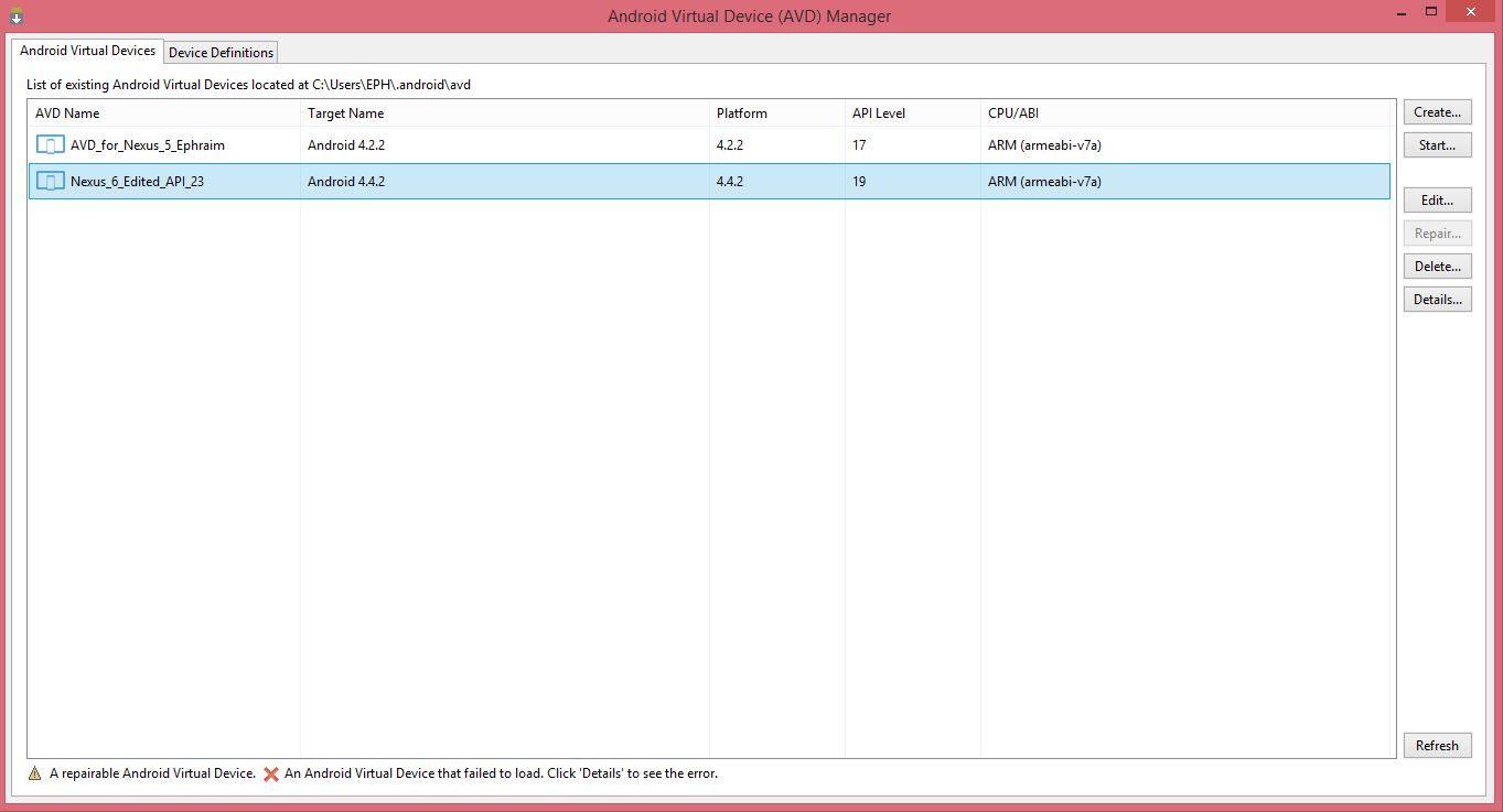 Part 2: Eclipse Mars 2 (Android Virtual Device Manager) : 6 Steps - Instructables