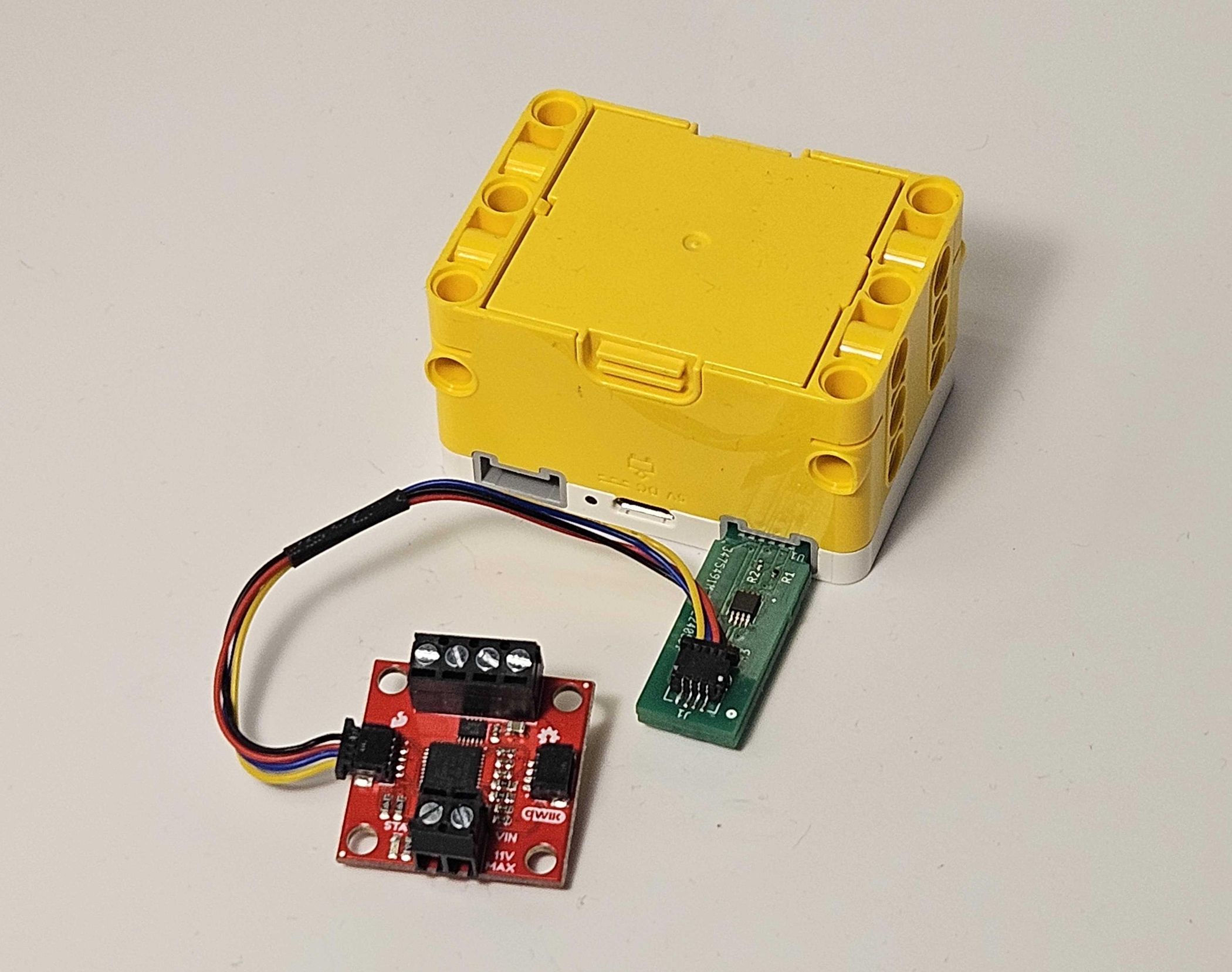 LEGO SPIKE Prime/Essential LPF2 - QWIIC I2C Connector : 3 Steps (with ...