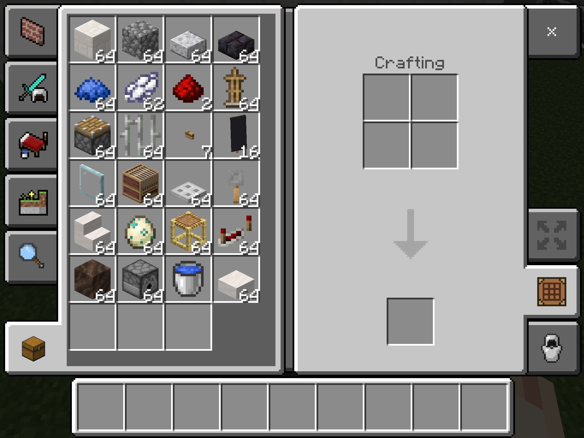 Minecraft Dispenser Crafting Recipe