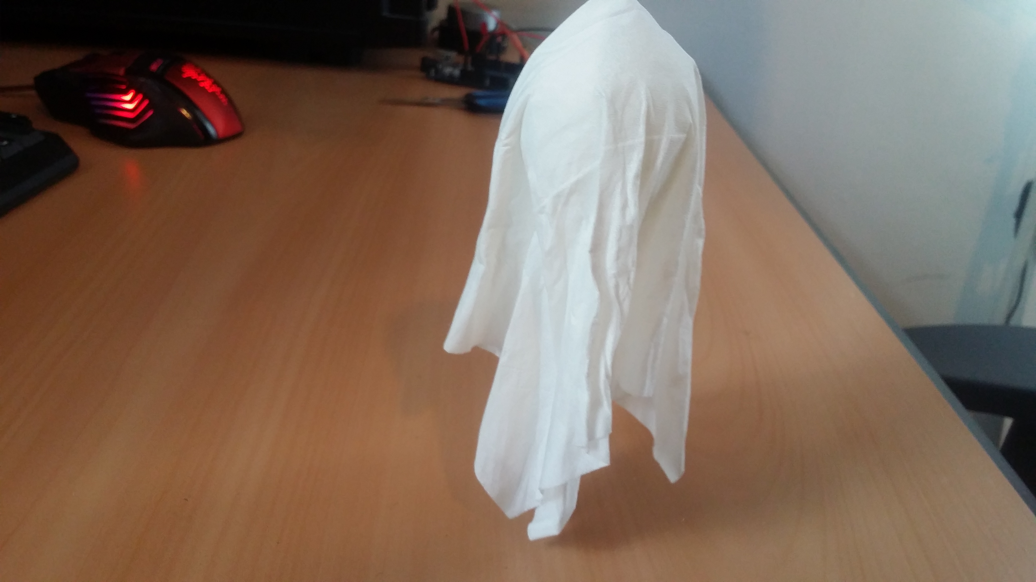 Cheap Flying Ghost Halloween Prank! : 4 Steps (with Pictures ...