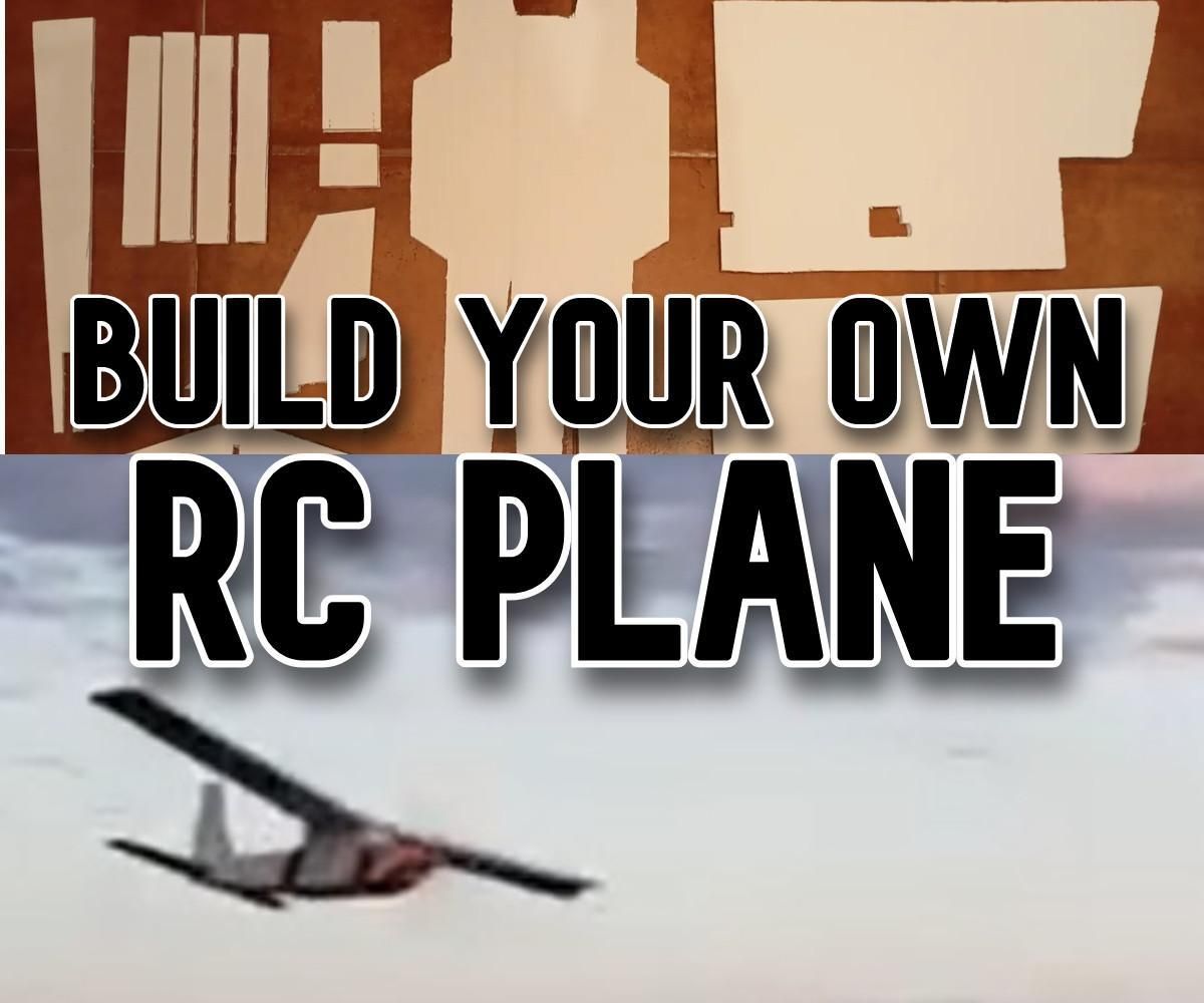 Lightweight Foamboard RC Glider: Build Your Own Remote-Controlled Plane ...