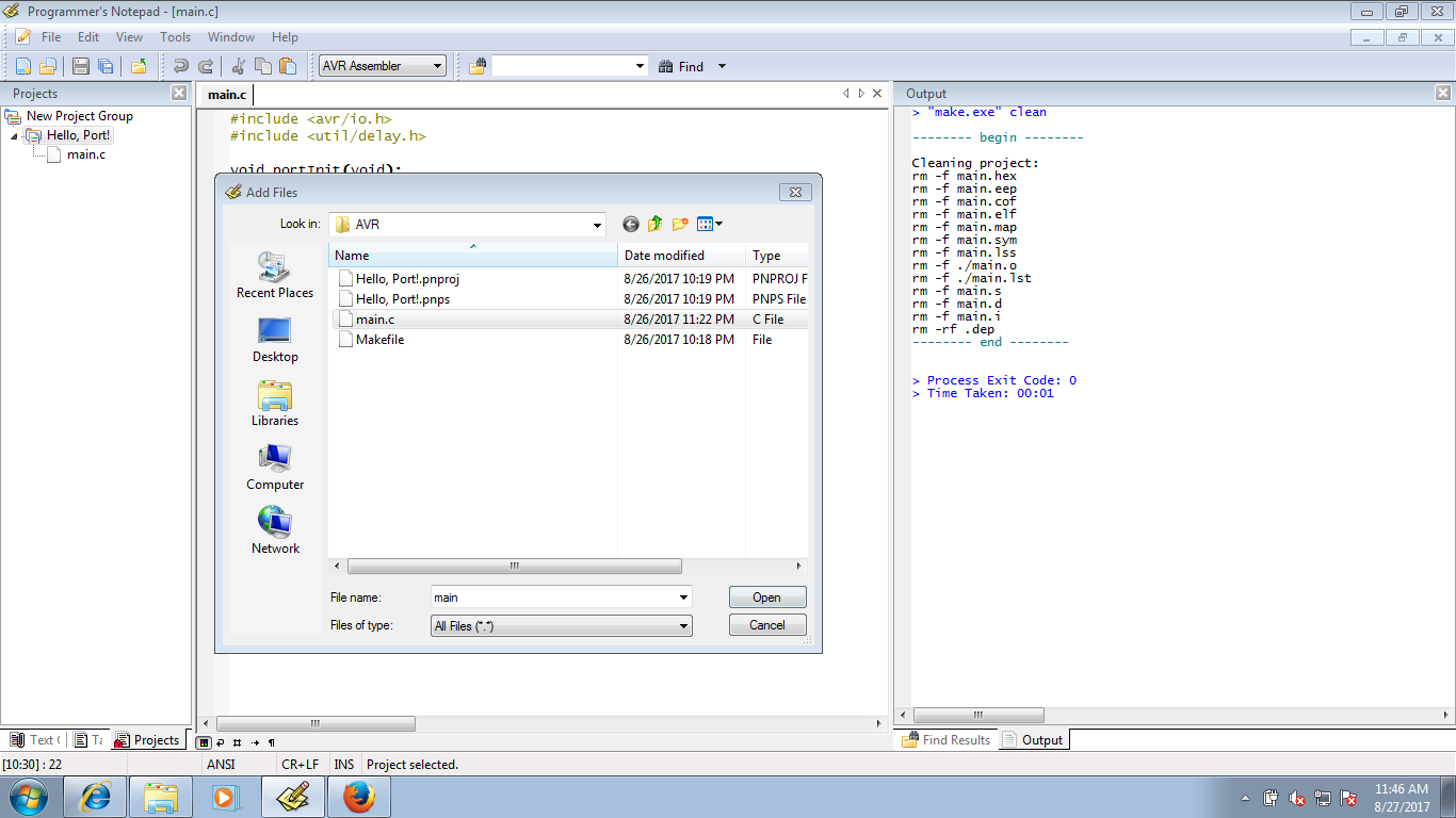 Getting Started With WinAVR : 3 Steps - Instructables