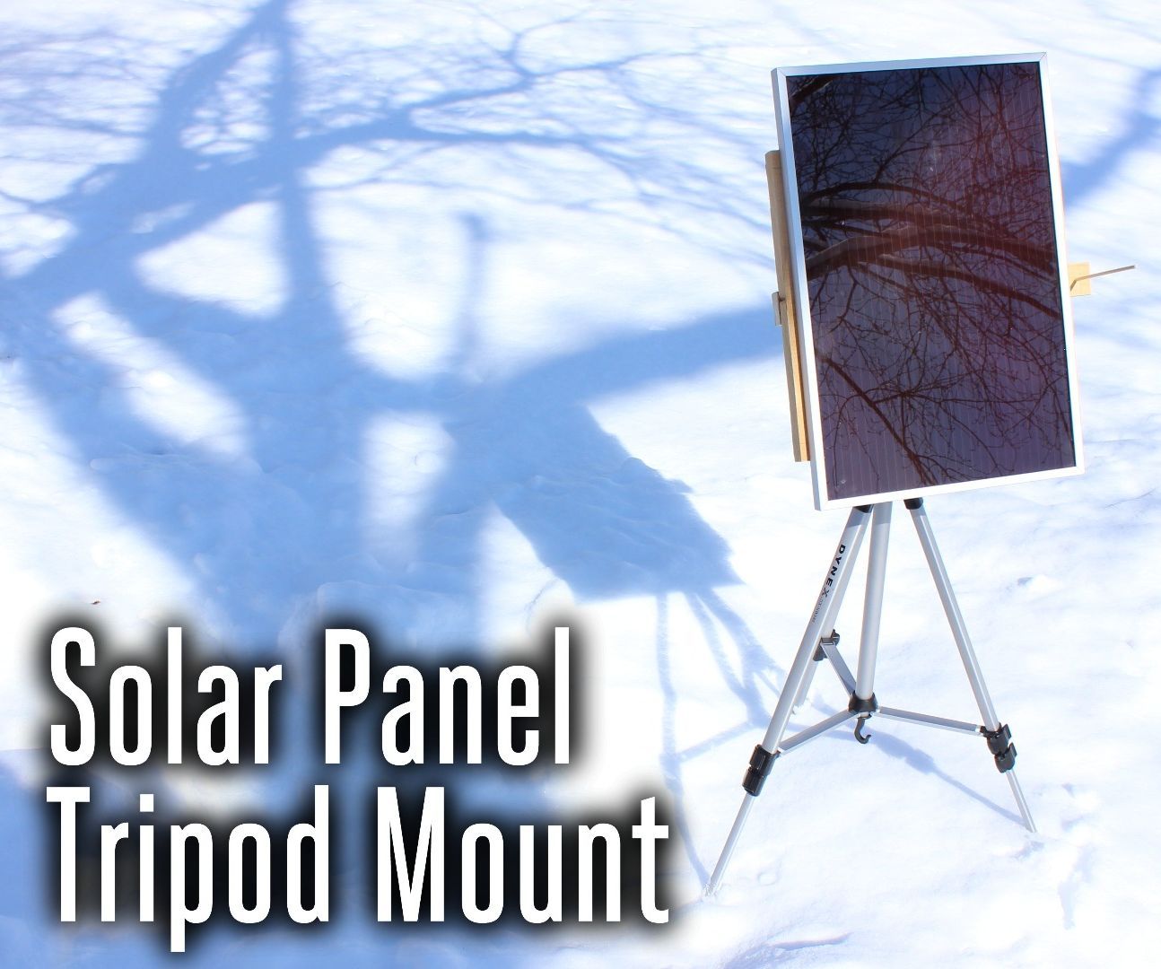 Solar Panel Tripod Mount : 15 Steps (with Pictures) - Instructables