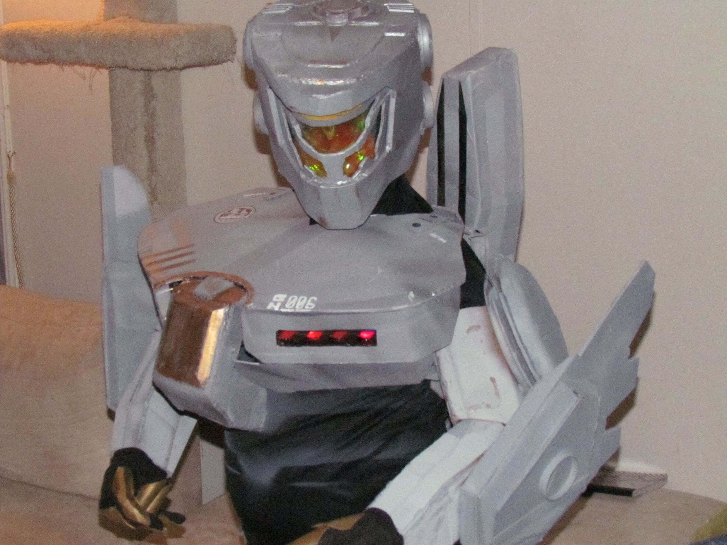 Striker Eureka Pacific Rim Jaeger Costume : 7 Steps (with Pictures ...