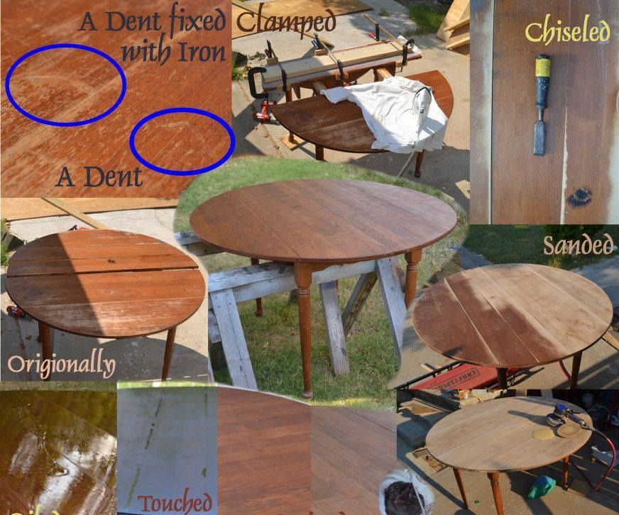 Refinishing a Table Roland & Alyssa's Dinning Table - Instructables