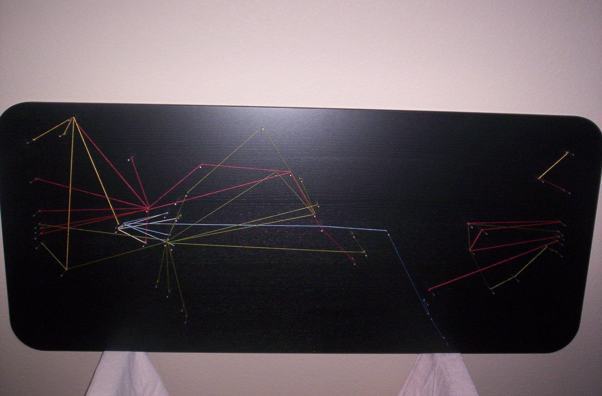 Destination String Map Art : 4 Steps - Instructables