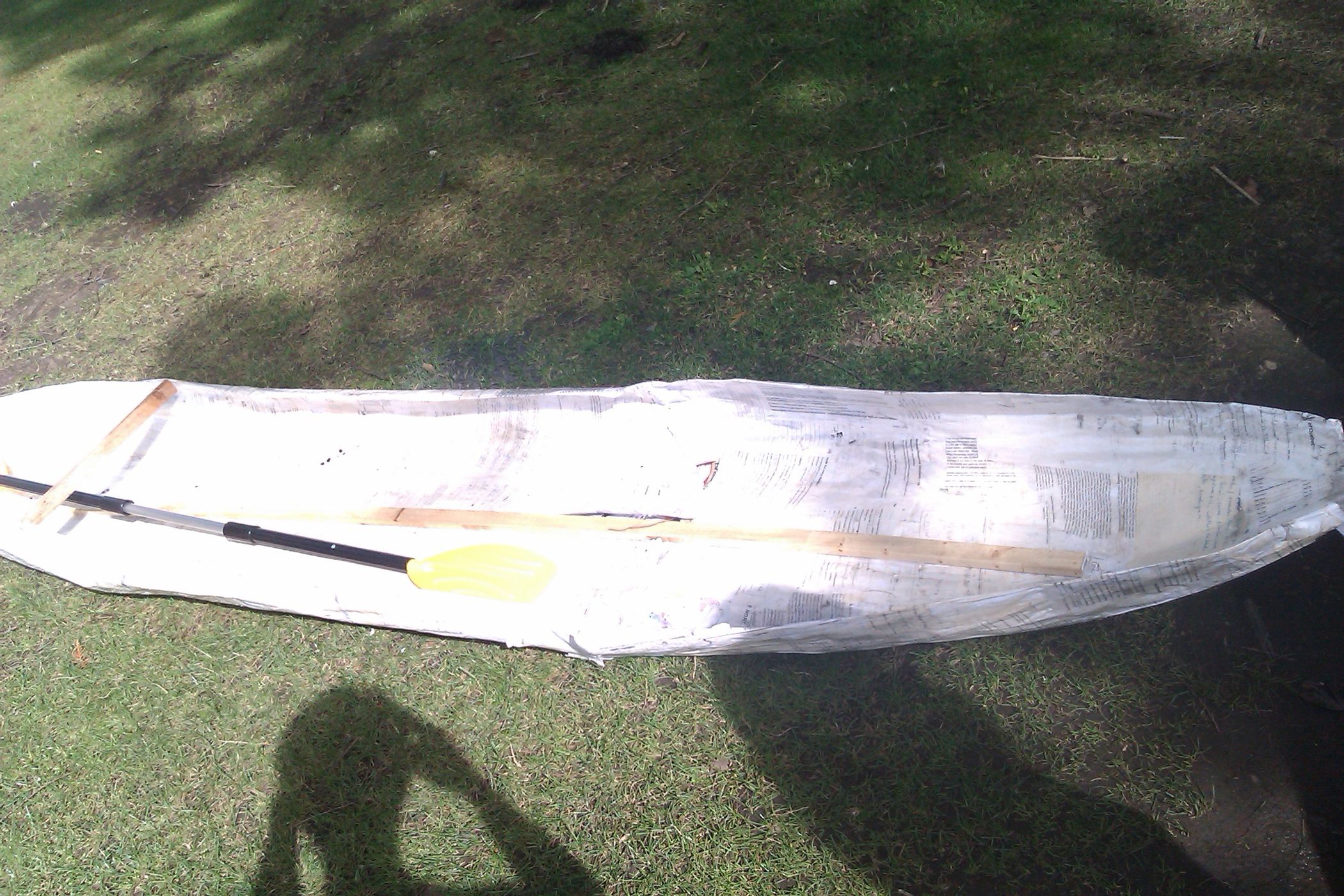 The Incredible Paper Canoe : 7 Steps (with Pictures) - Instructables