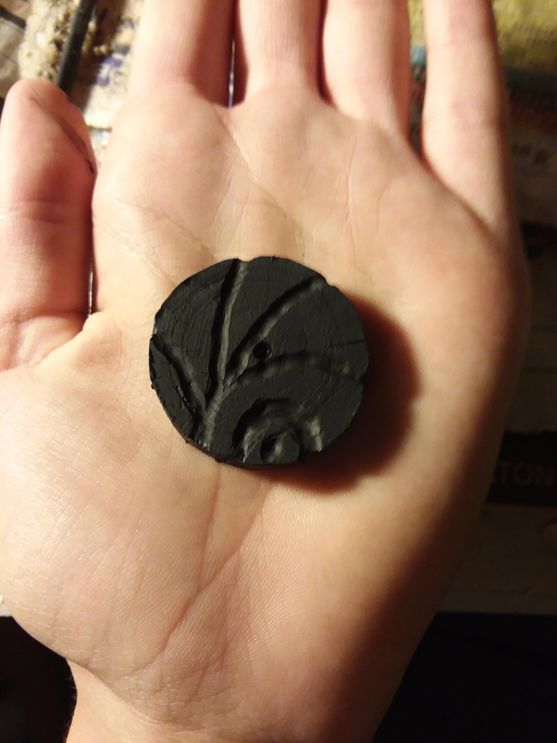 Wooden VFD Eye Token- Series of Unfortunate Events : 5 Steps (with ...