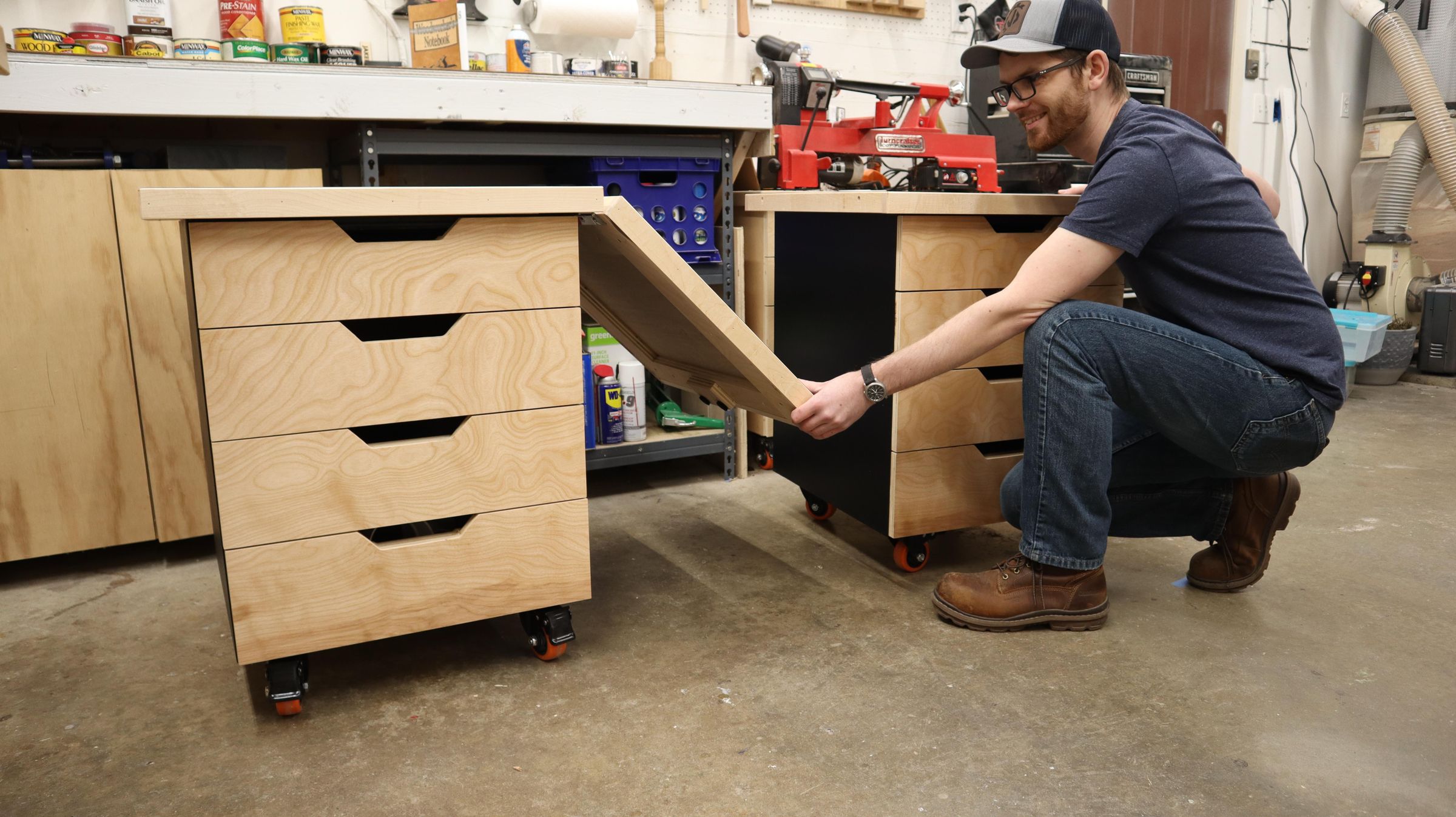 Tool Storage Carts With Folding Top! : 12 Steps (with Pictures ...