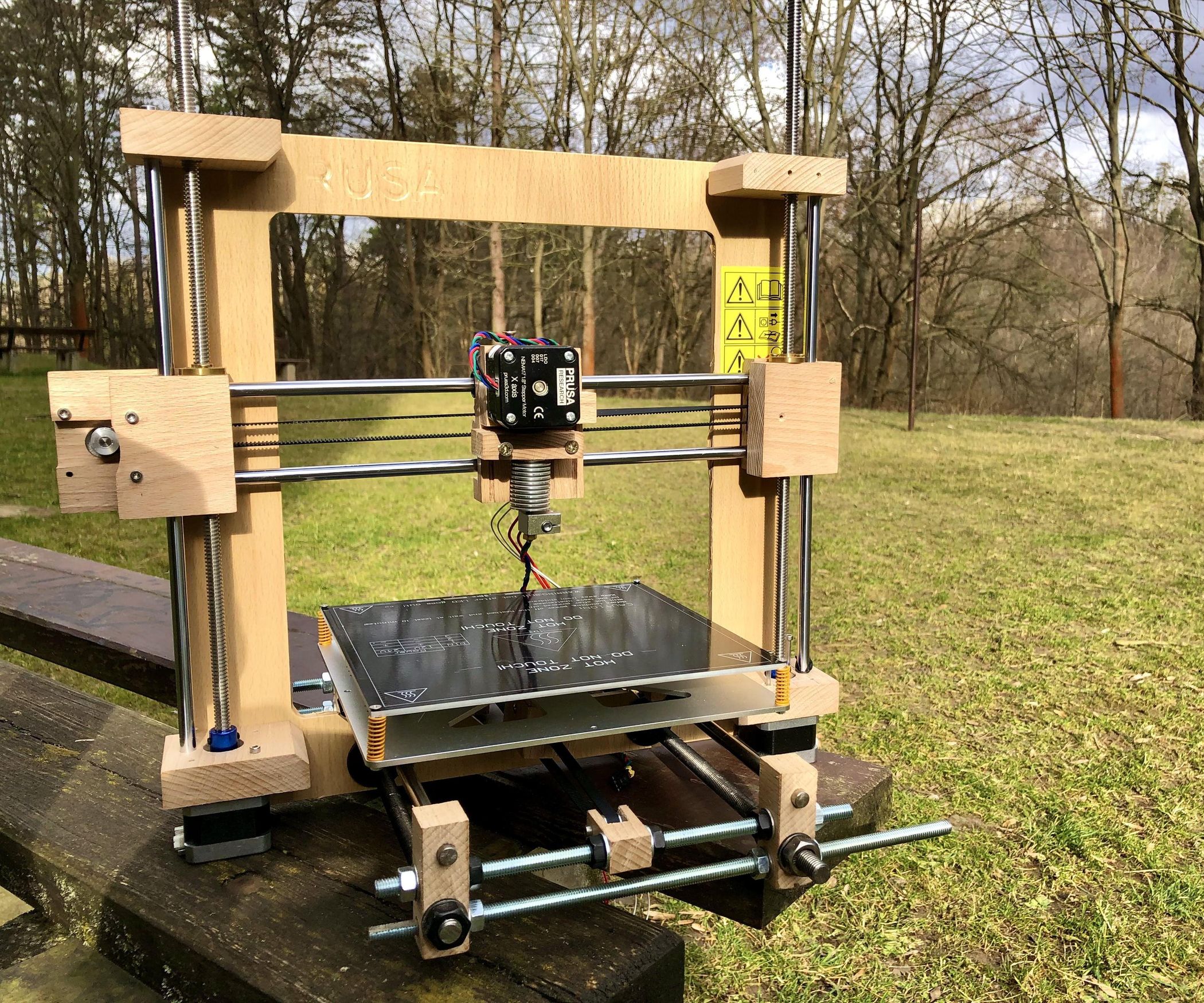 3D Printer Made Out of Beech Threshold : 21 Steps (with Pictures ...