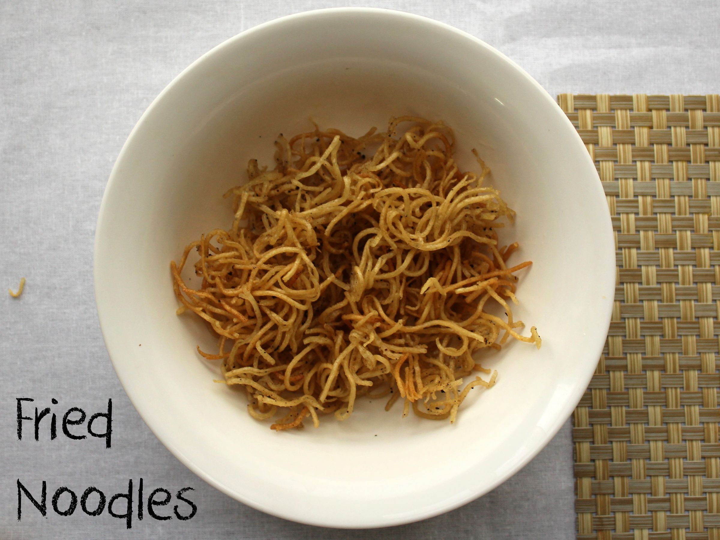 Honey Dessert Noodles (Crispy Asian Dessert) : 4 Steps (with Pictures ...