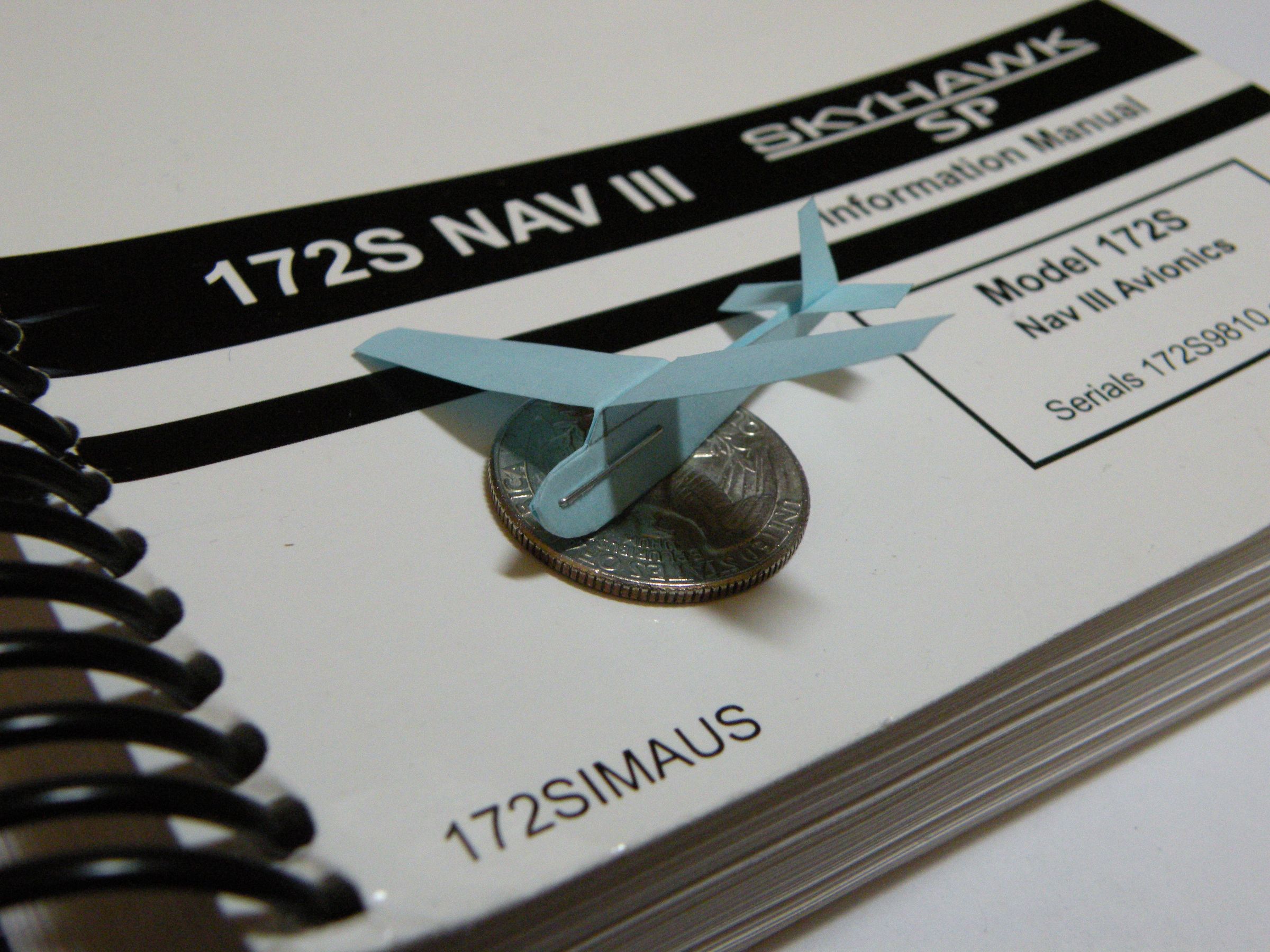 Mini Staple Cessna-172 : 12 Steps - Instructables