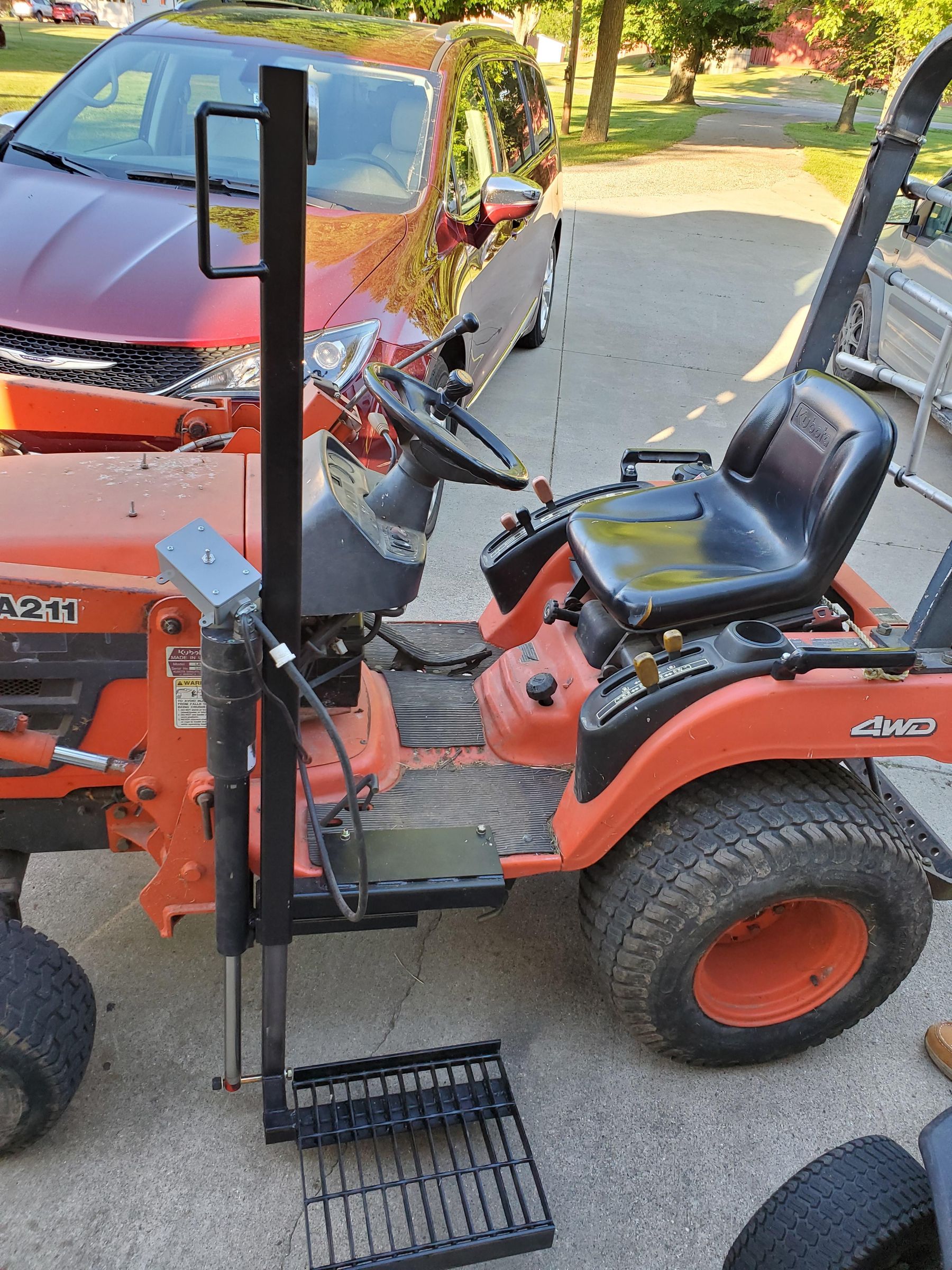 Powerlift Tractor Step Assistive Technology : 9 Steps (with Pictures ...