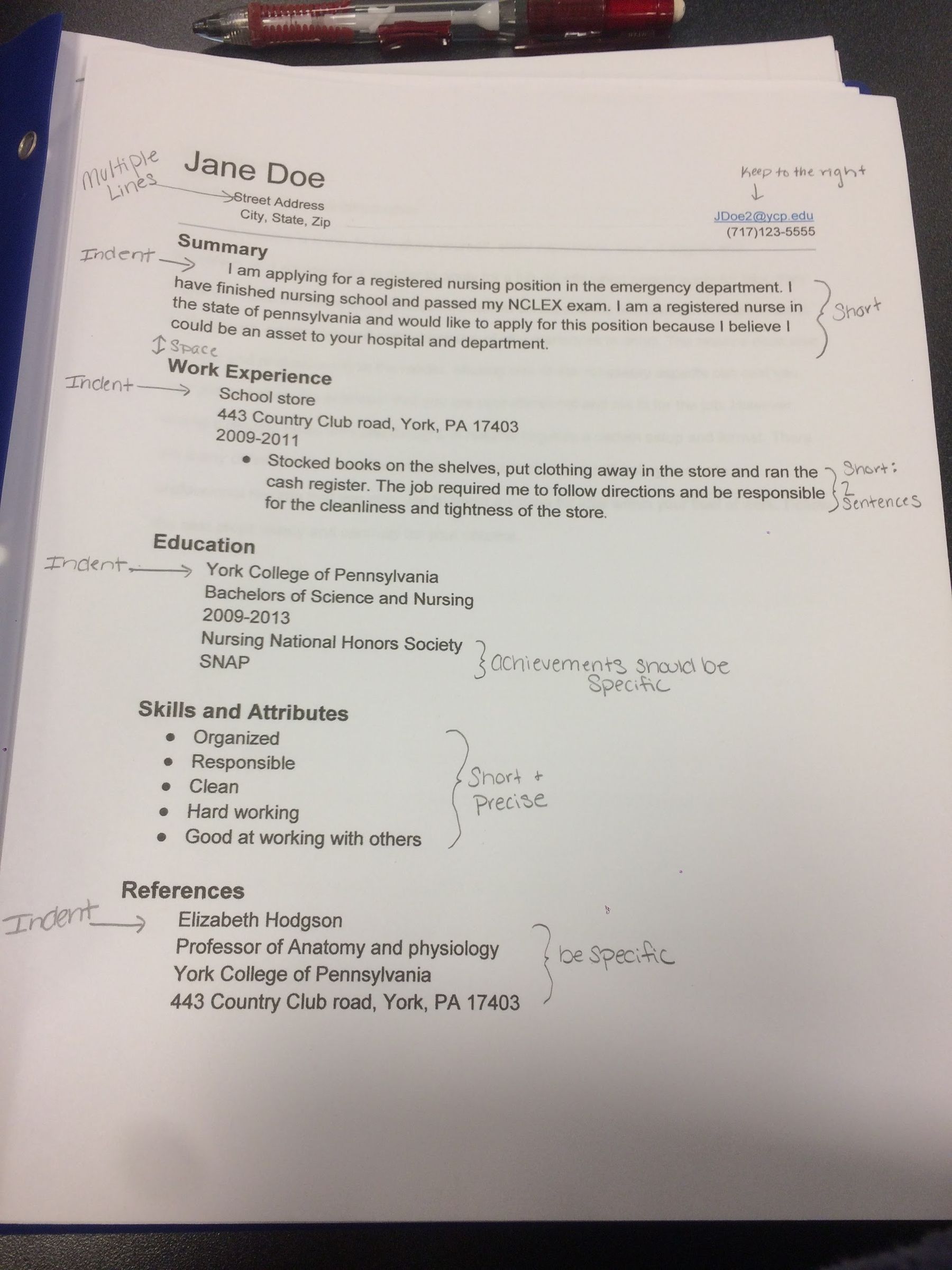 How to Write a Professional Resume : 9 Steps - Instructables