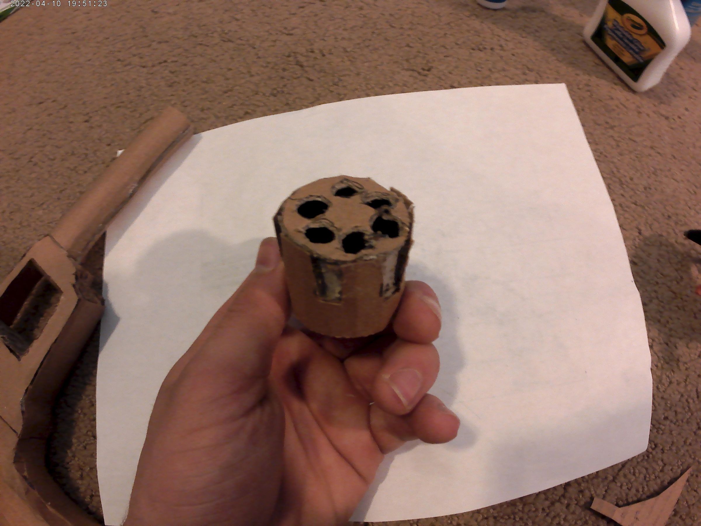 Cardboard SAA Colt .45 : 5 Steps - Instructables