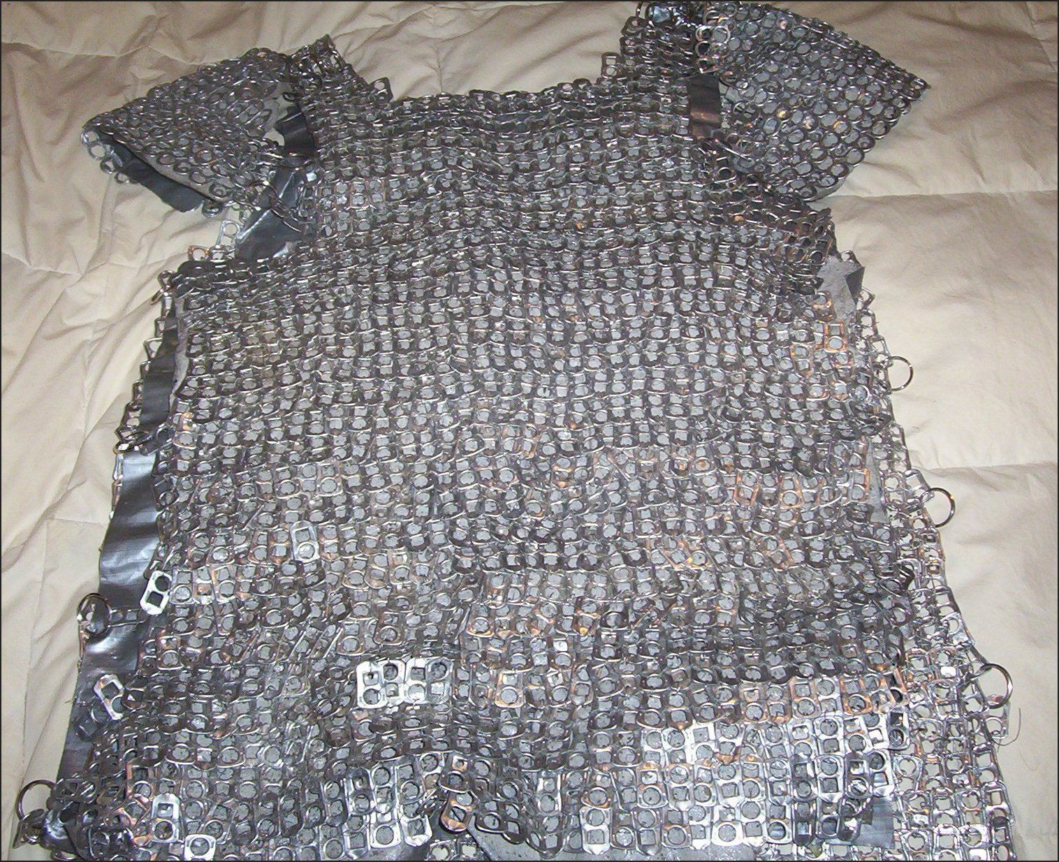 Recycle Soda Pop Tabs Into Chain Mail : 8 Steps (with Pictures ...
