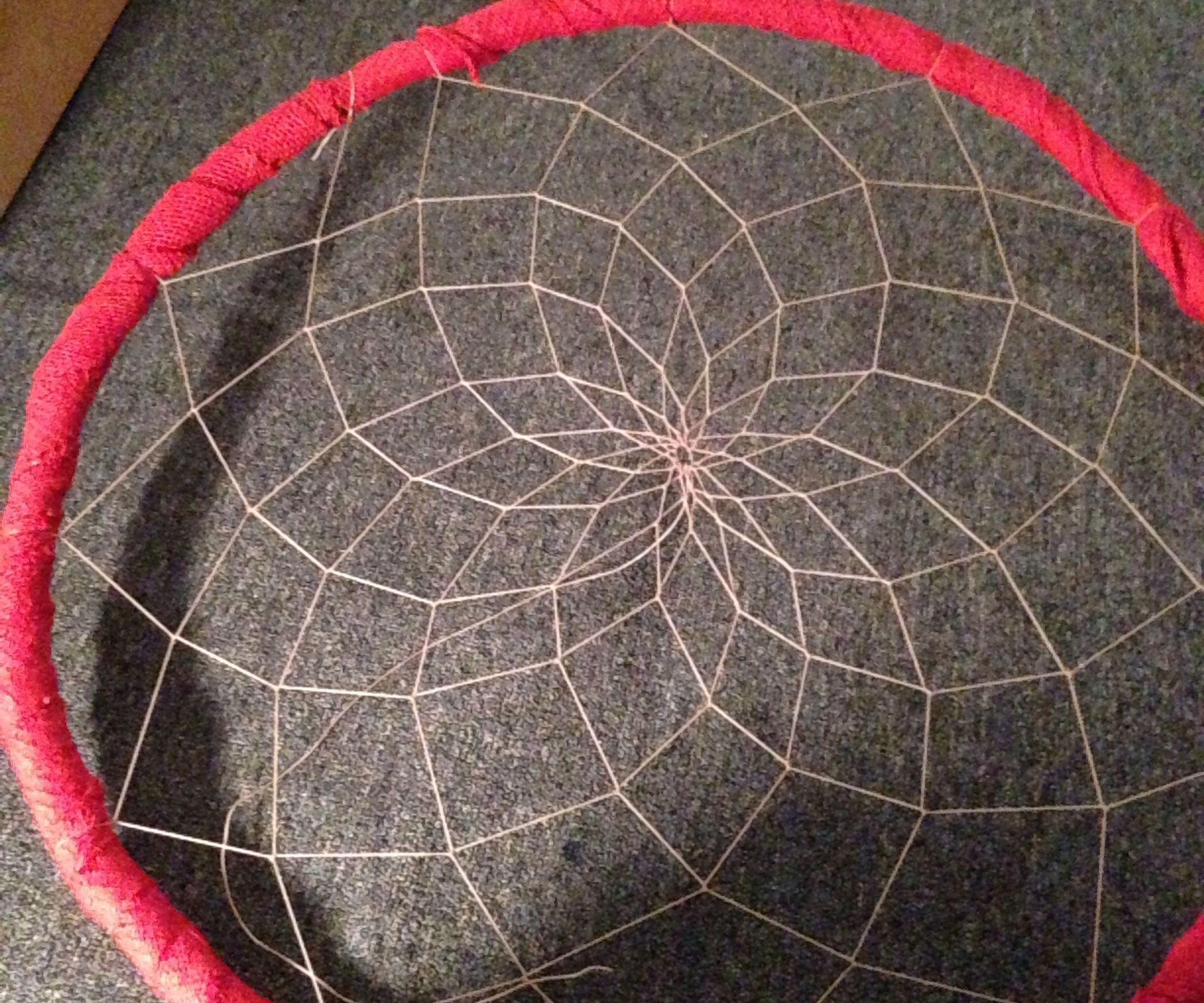 DIY Hula Hoop Dream Catcher : 5 Steps (with Pictures) - Instructables