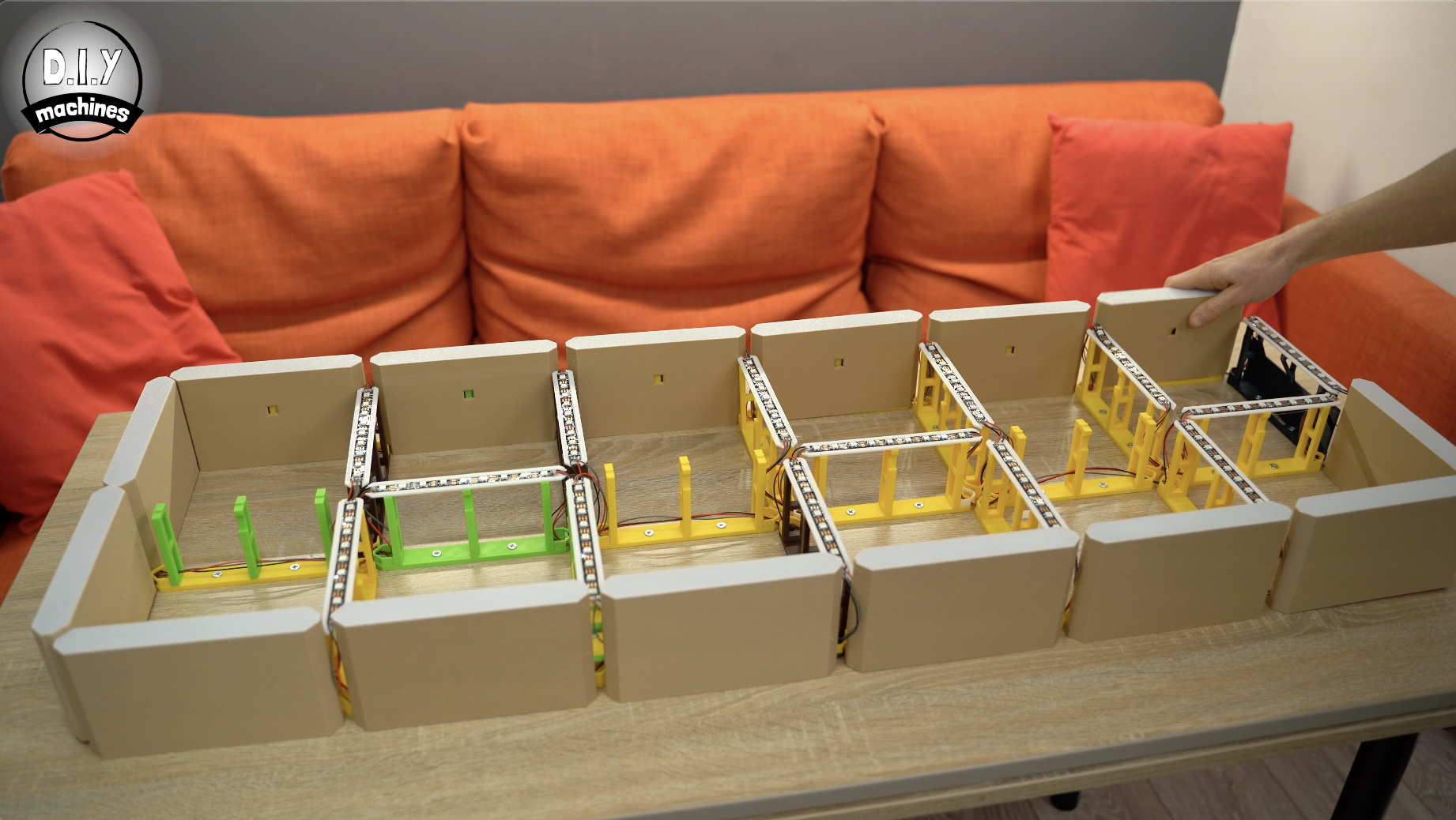 How to Build a Giant Hidden Shelf Edge Clock : 27 Steps (with Pictures ...