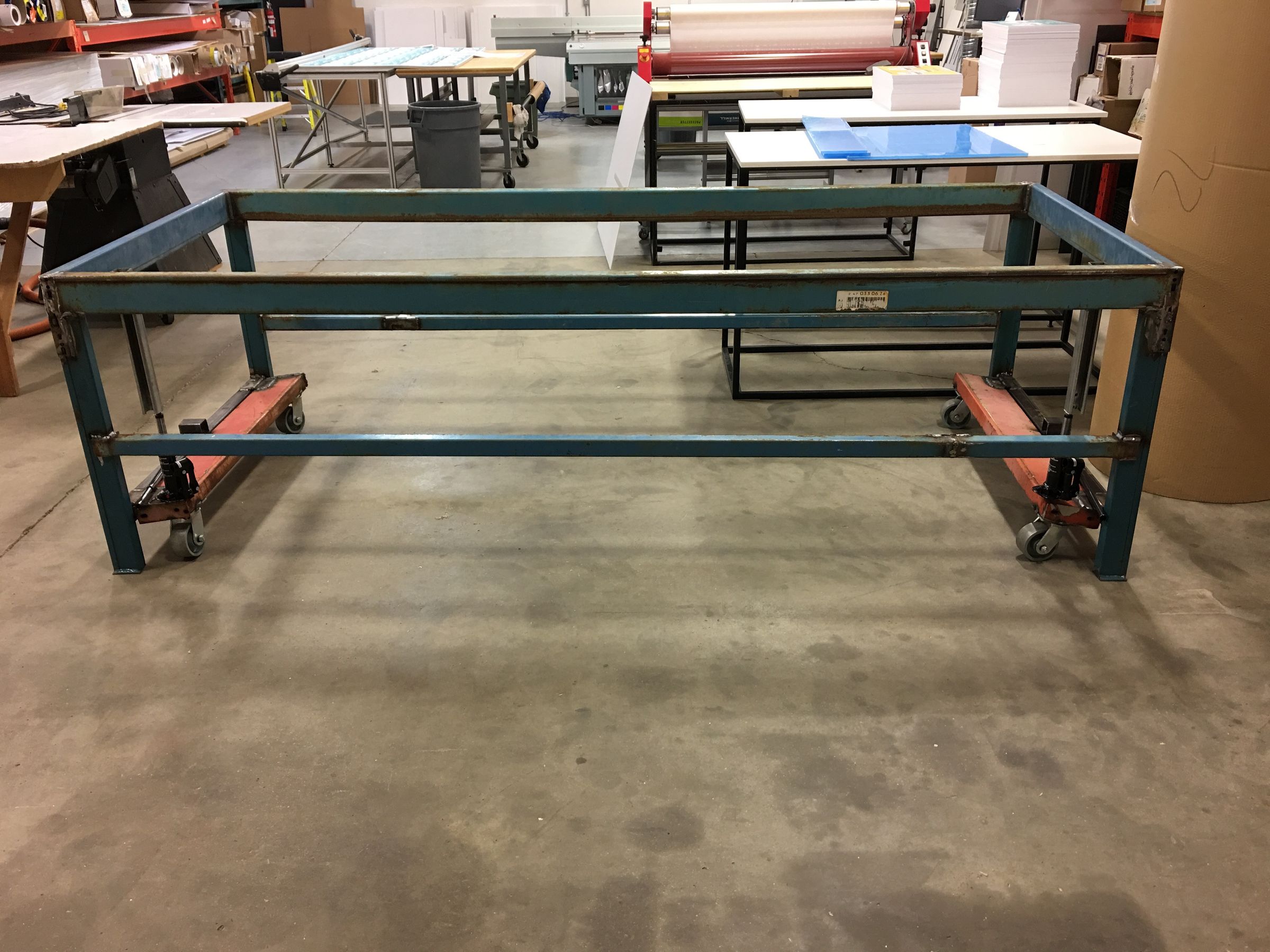 Work Table 5' X 10' Trash to Treasure : 5 Steps - Instructables