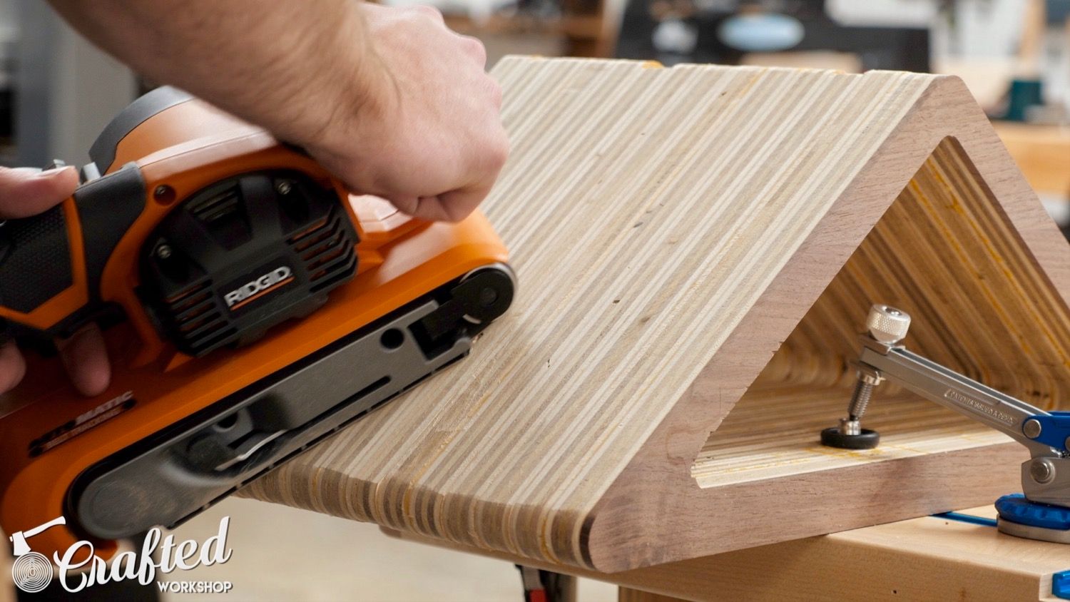 DIY Floating Wall-Mounted Bike Rack (Free Template!) : 11 Steps (with ...