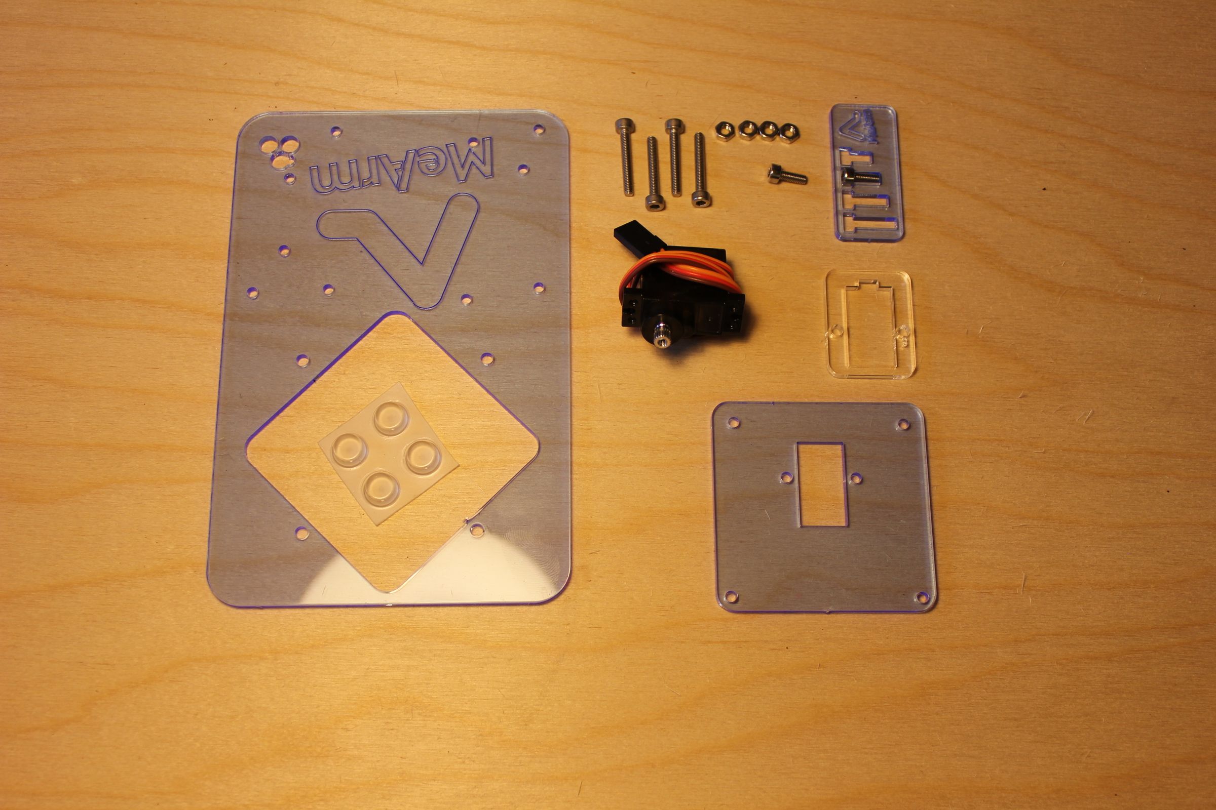 MeArm V1.1 - Tiny Open Source Robot Arm - Arduino, Raspberry Pi, Micro:bit Compatible : 18 Steps ...