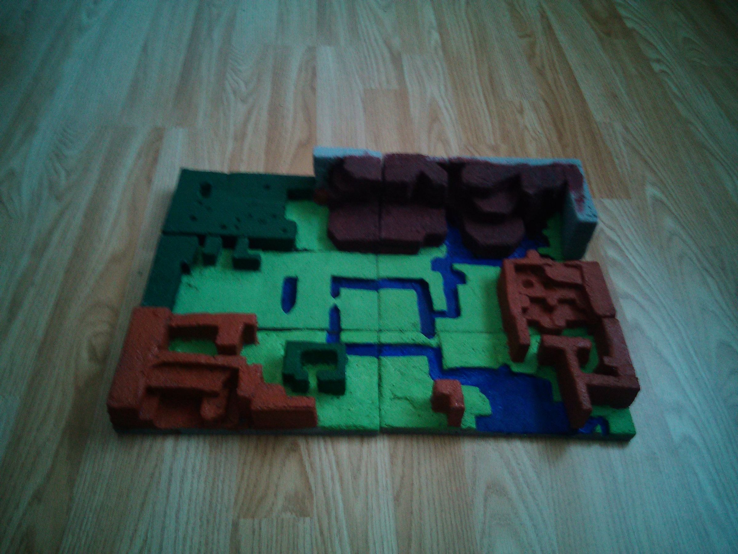 Legend of Zelda LTTP Hyrule World Map Diorama : 7 Steps - Instructables