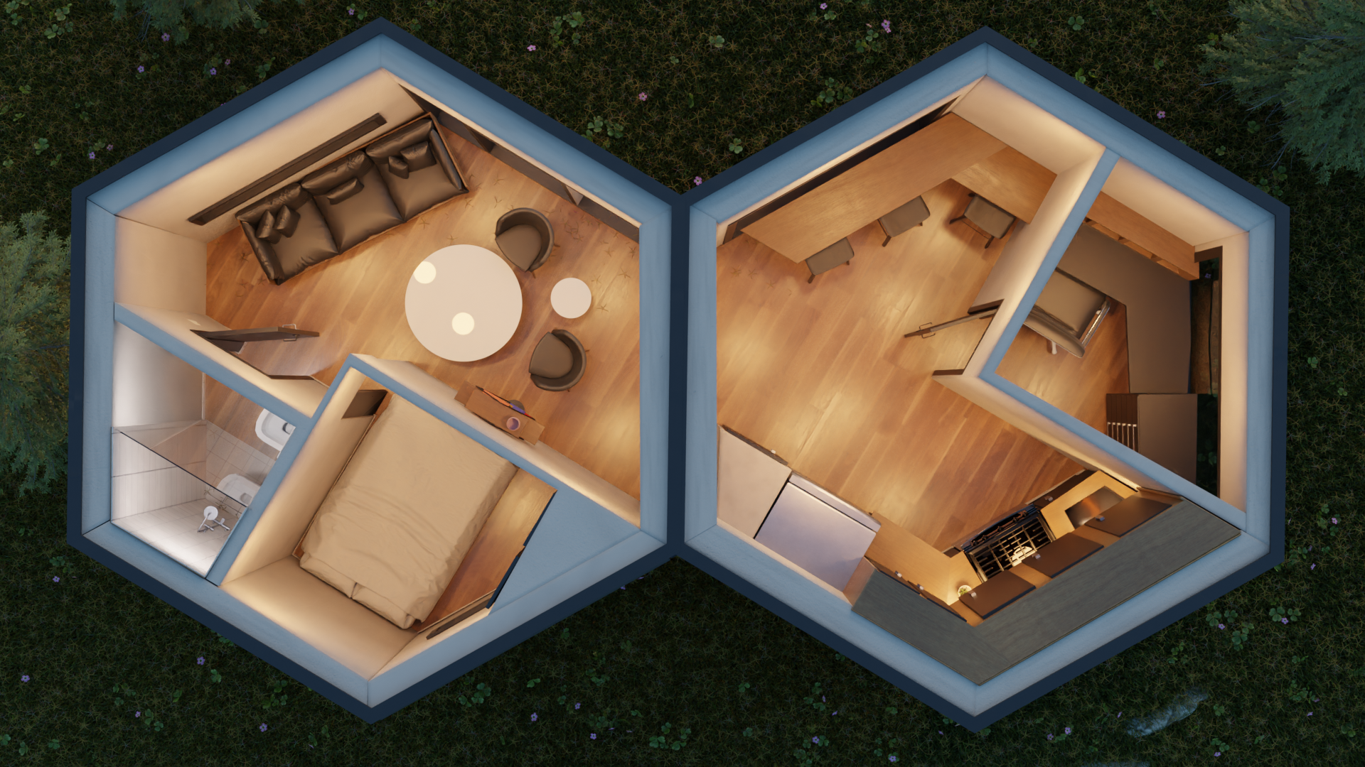 Hex-House: Affordable Hexagonal Modular Homes : 24 Steps - Instructables