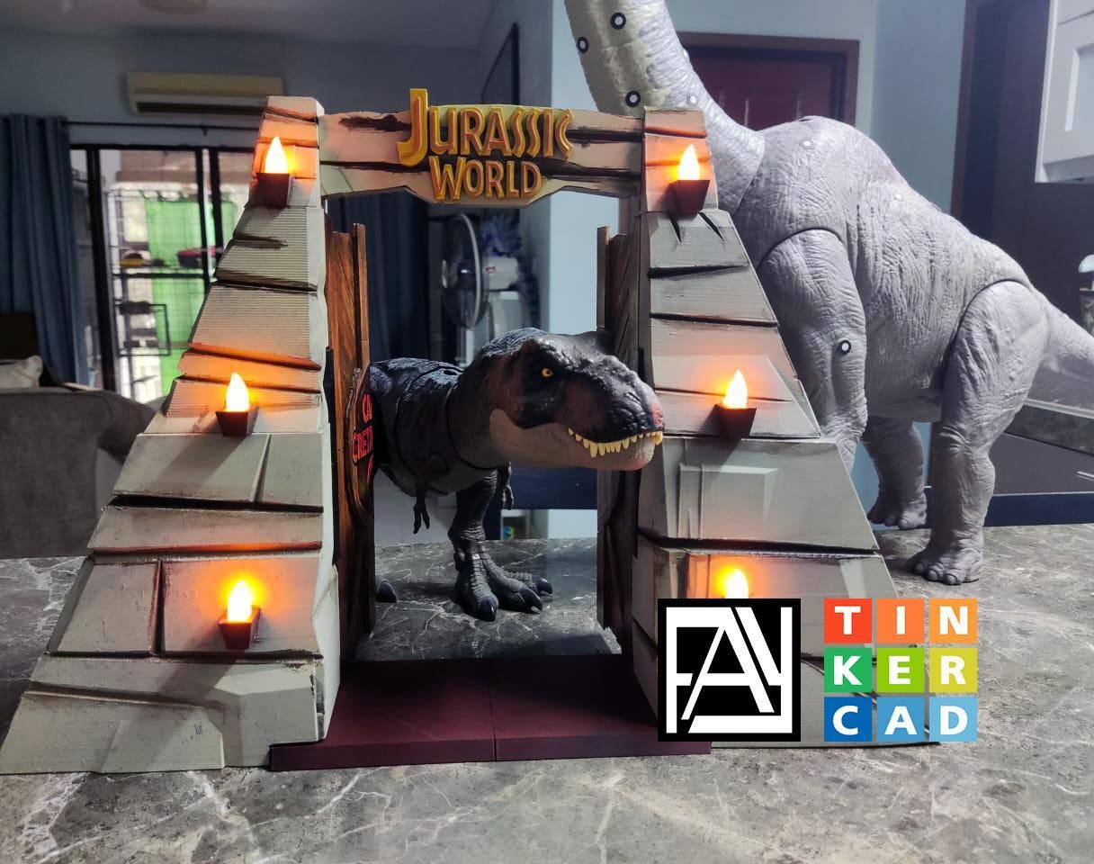 Jurassic World Musical Gate : 7 Steps (with Pictures) - Instructables