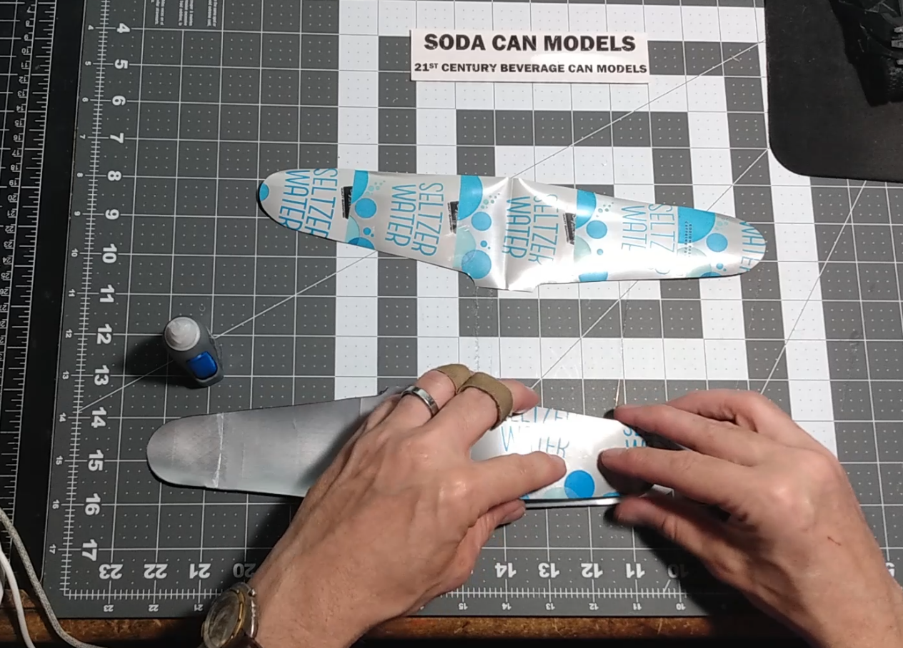 How to Make a DIY Homemade Soda Can Airplane With Recycled Aluminum ...