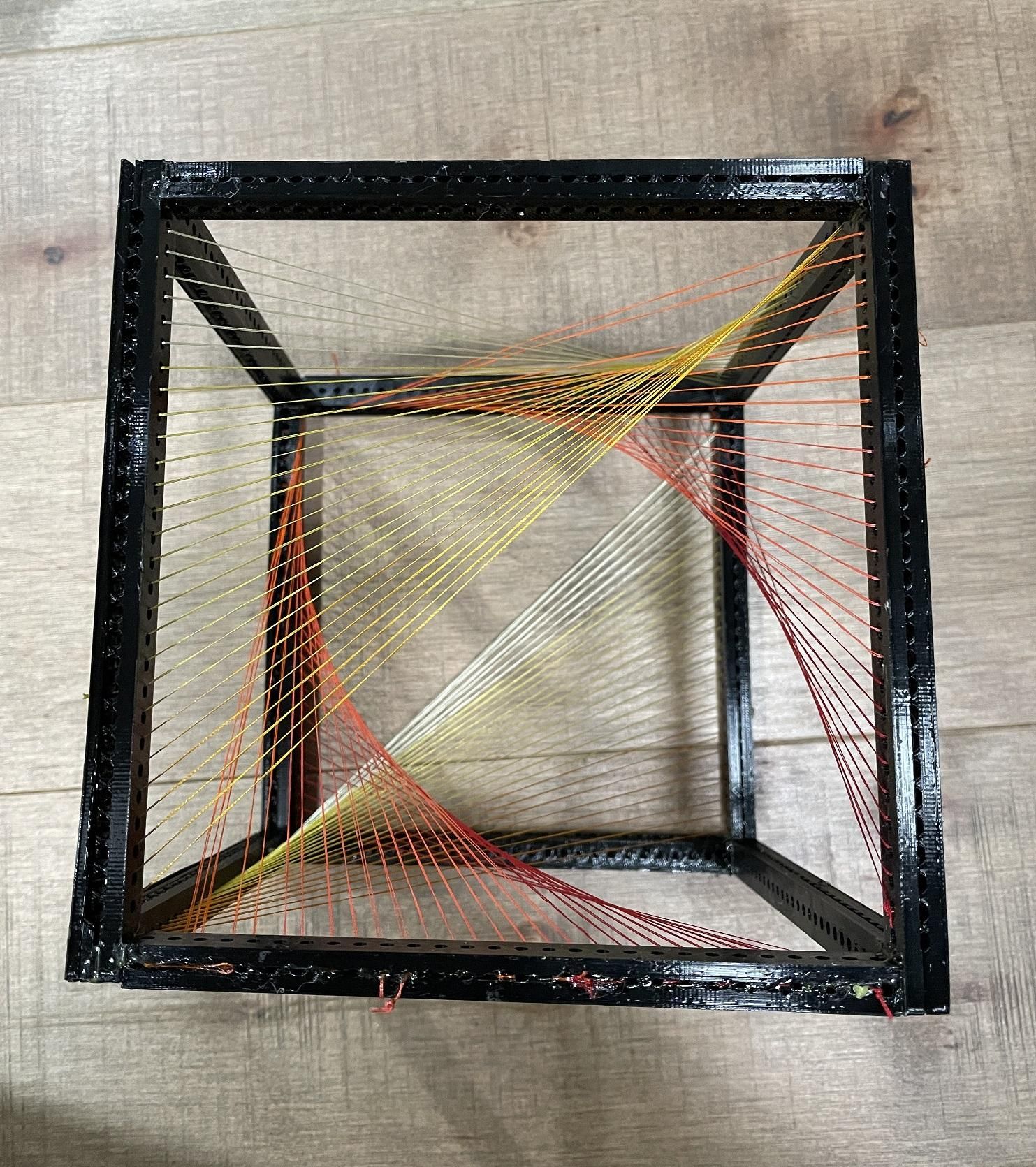Geometric String Art in Cubes : 7 Steps (with Pictures) - Instructables