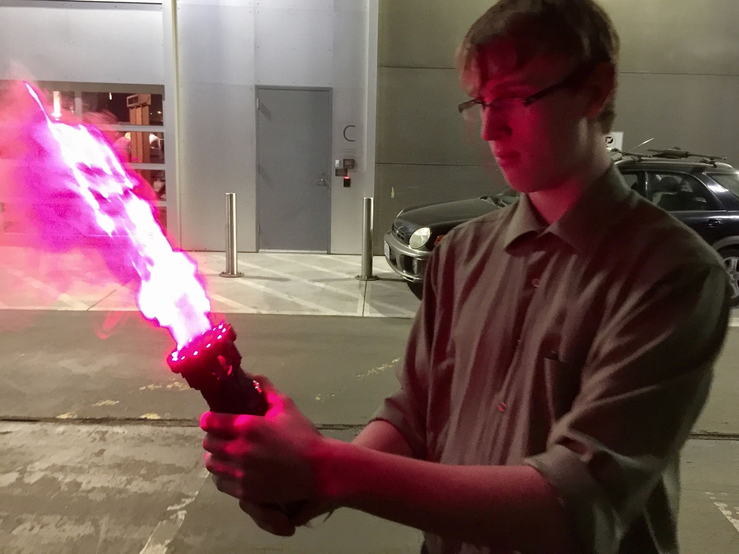 Laser-powered Light Saber : 13 Steps (with Pictures) - Instructables