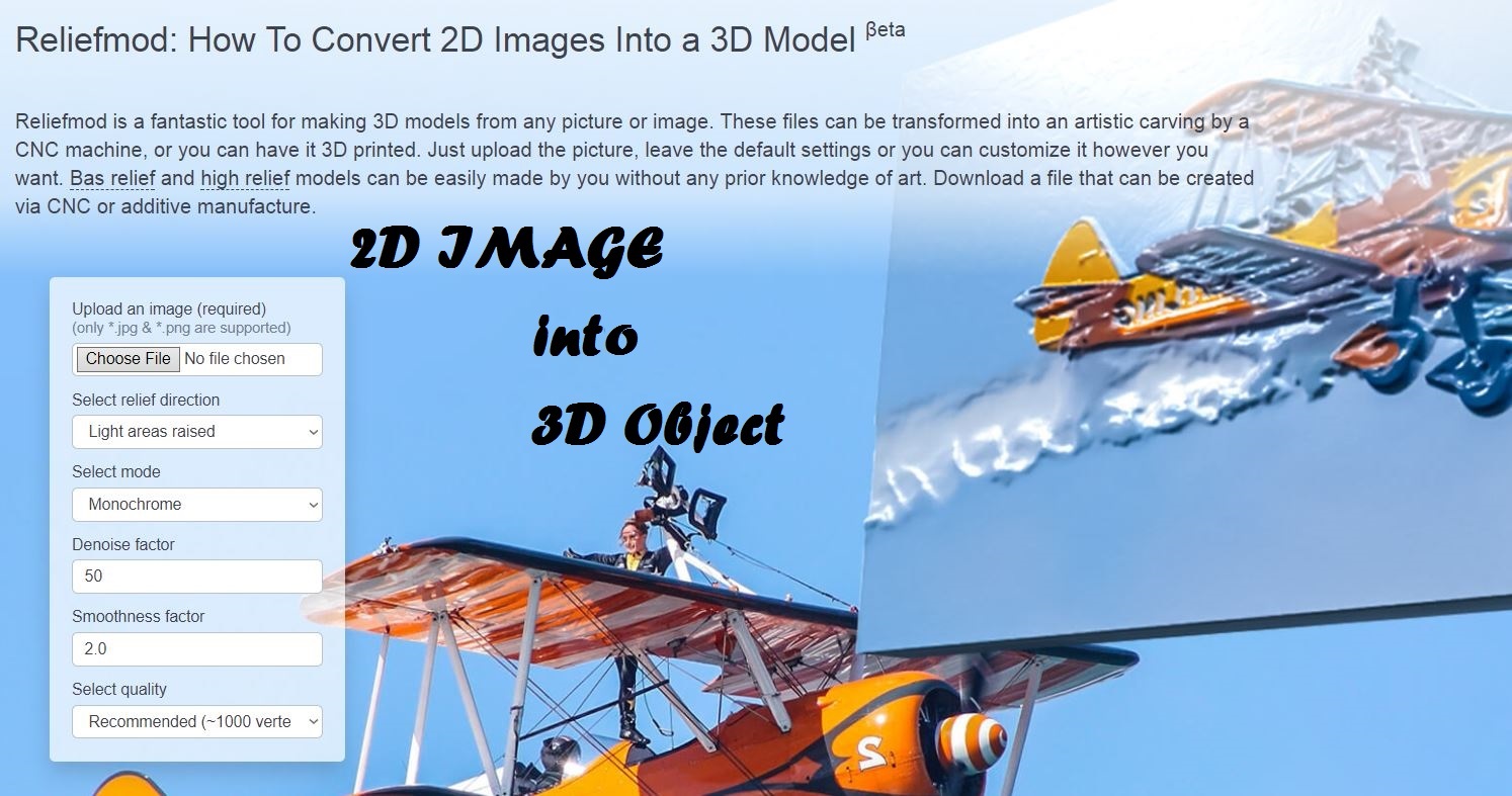 How to Convert 2D Images Into 3D Objects : 4 Steps - Instructables