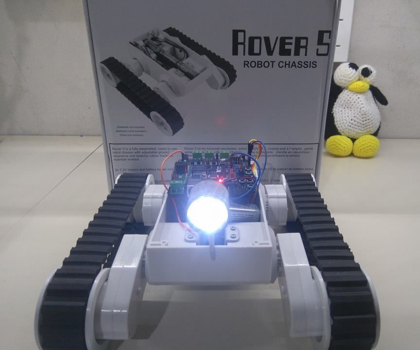 Robótica: Rover 5 Un Buen Chasis Para Crear Tu Primer Robot Fácilmente ...
