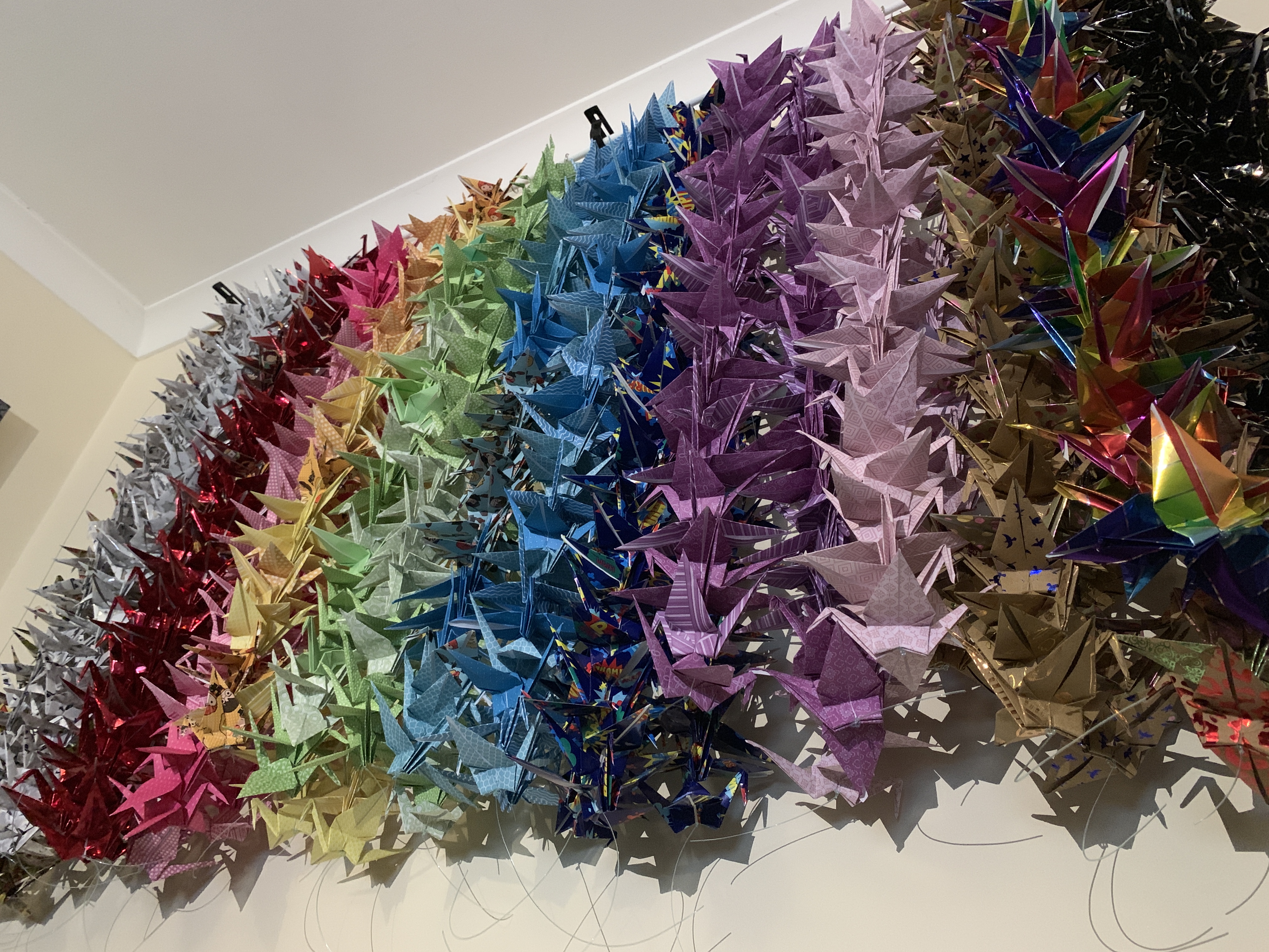 1000 Paper Cranes Hanging