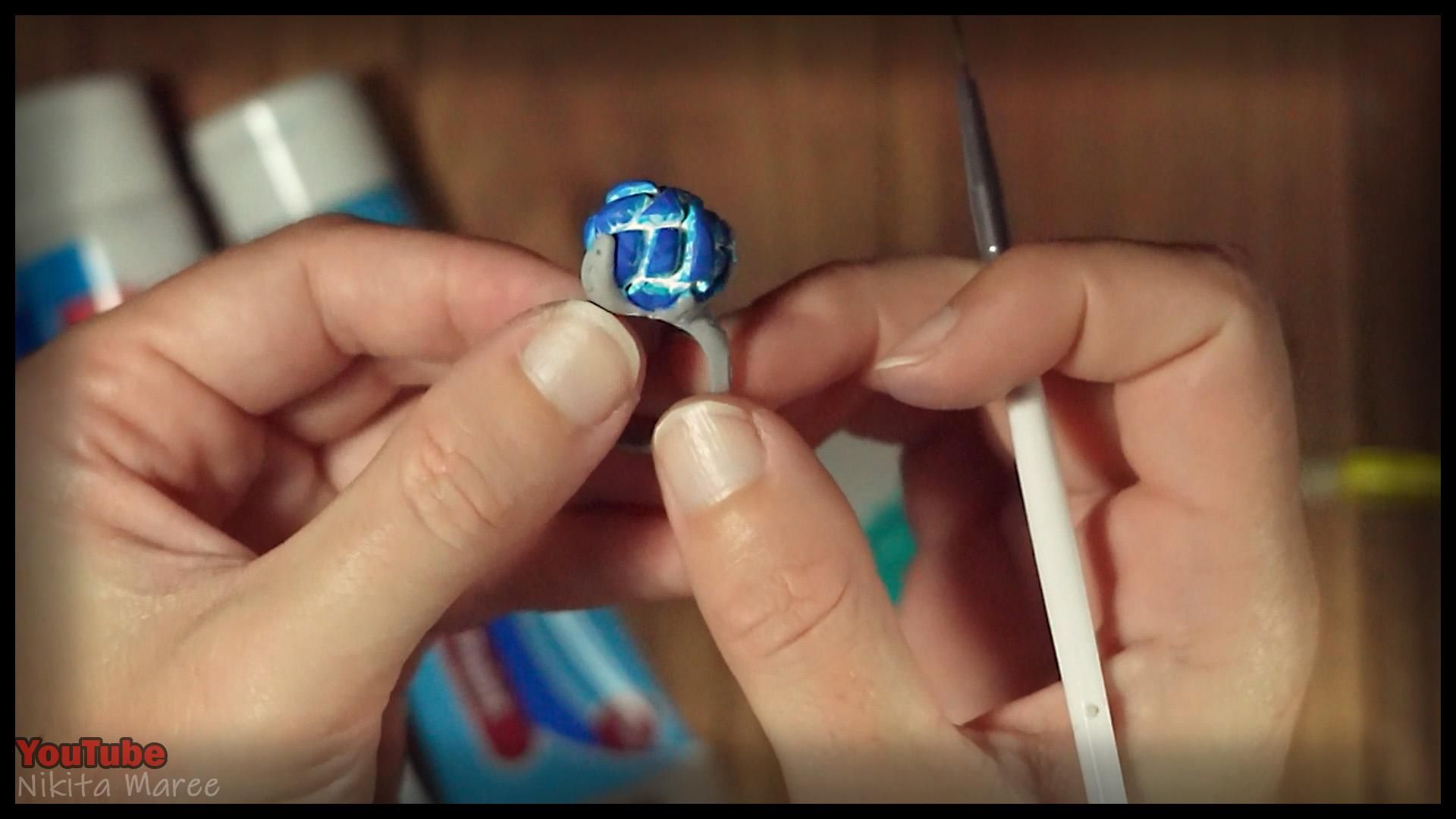 How to Sculpt a Hextech Crystal Ring Out of Polymer Clay. : 6 Steps ...