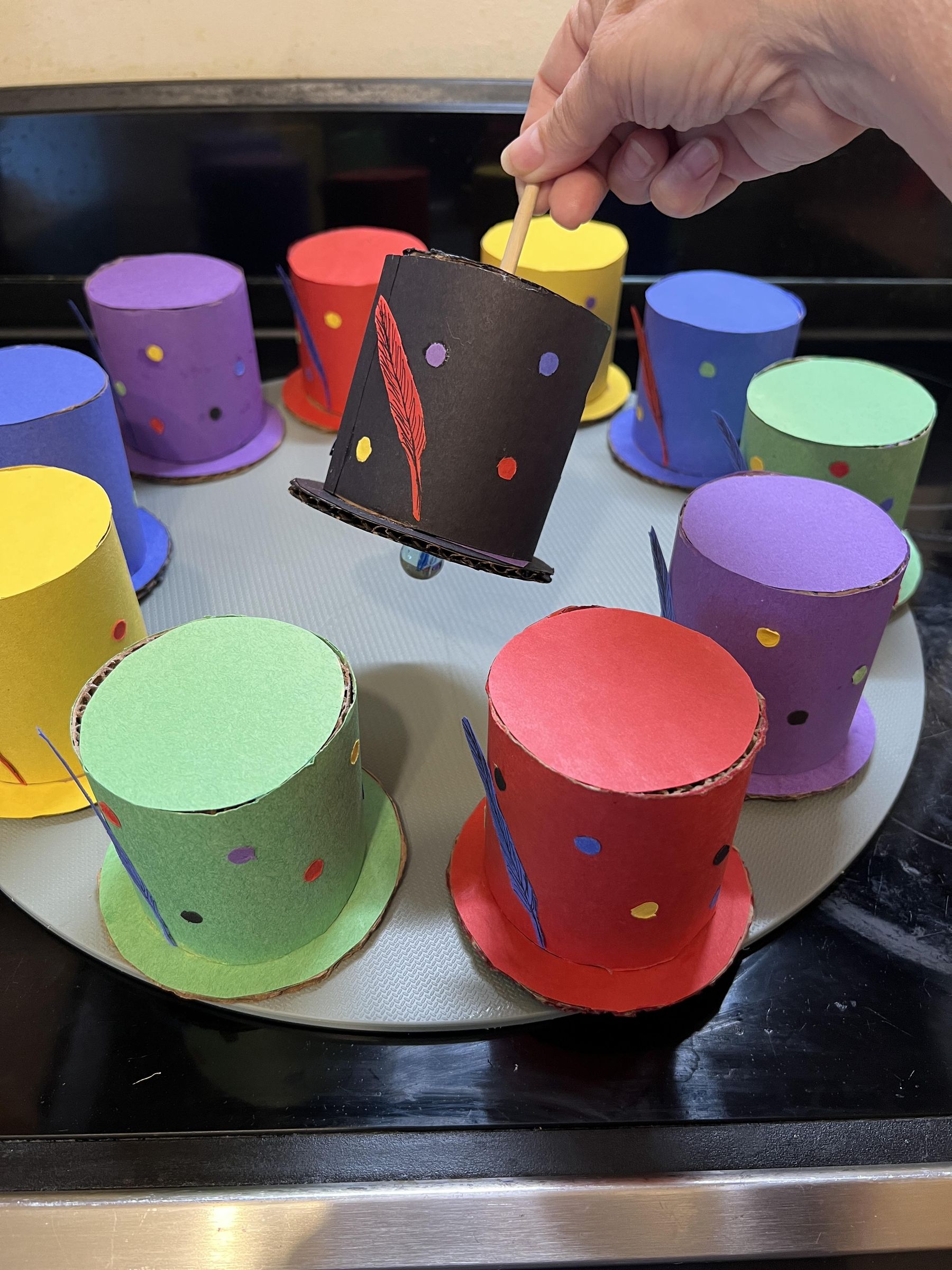 Spin the Top Hat Game : 23 Steps (with Pictures) - Instructables