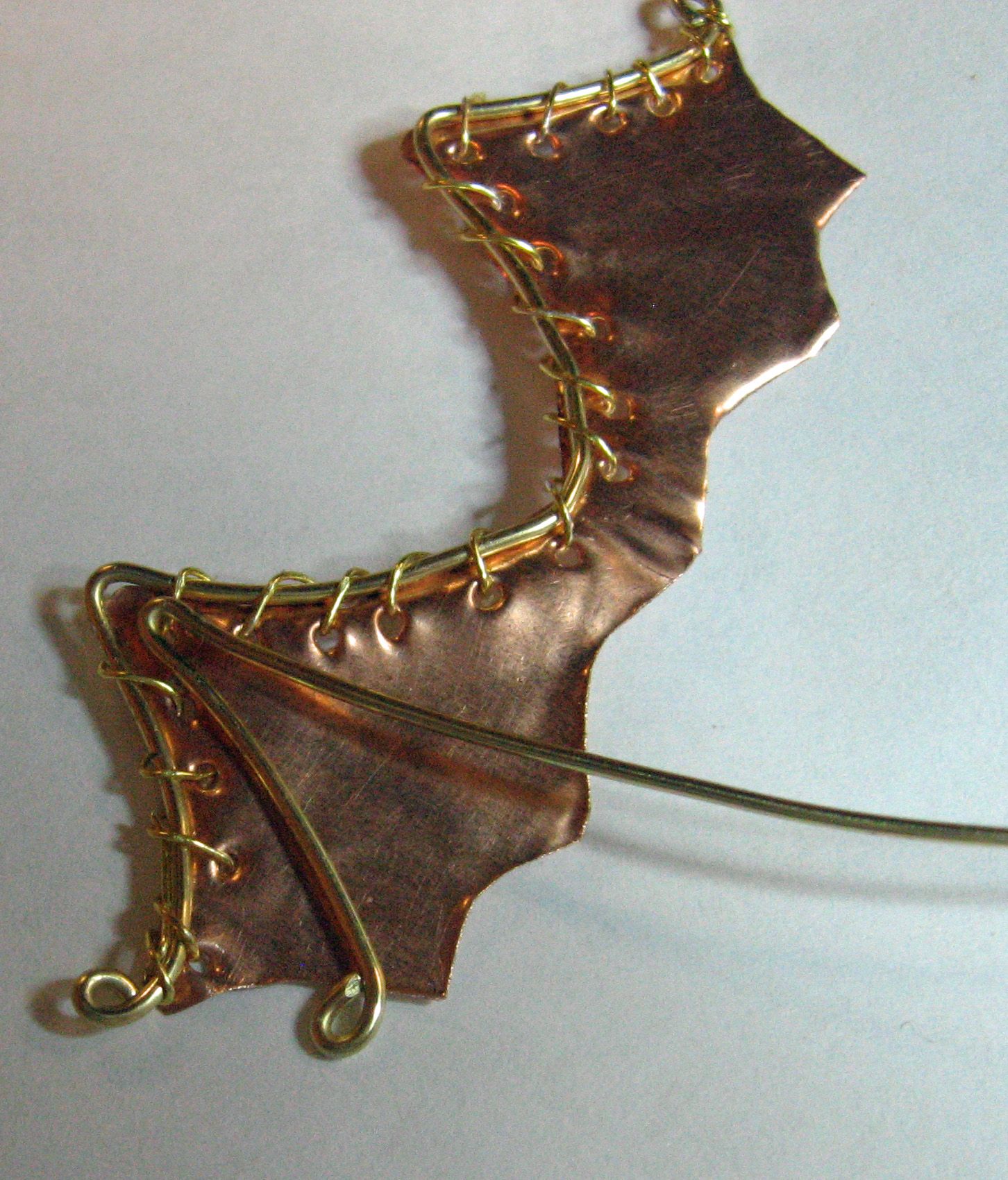 Wire-wrap Dragon Pendant With Foil Wings : 8 Steps (with Pictures ...