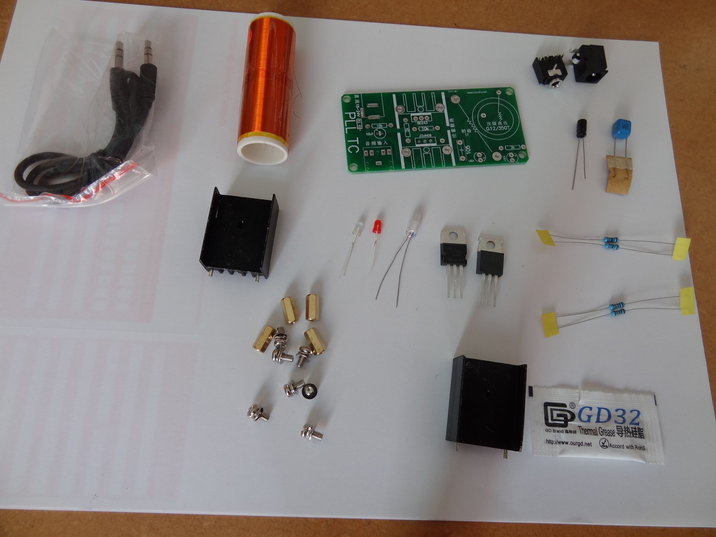 Musical Tesla Coil Kit (instructions) : 13 Steps (with Pictures ...