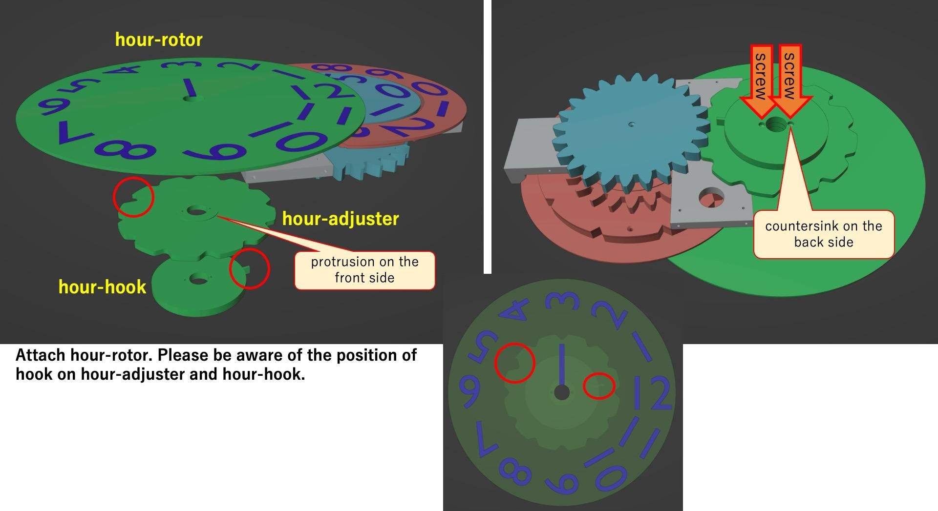 Hybrid Clock - Mechanical Fusion of Digital and Analog Clocks : 6 Steps (with Pictures ...