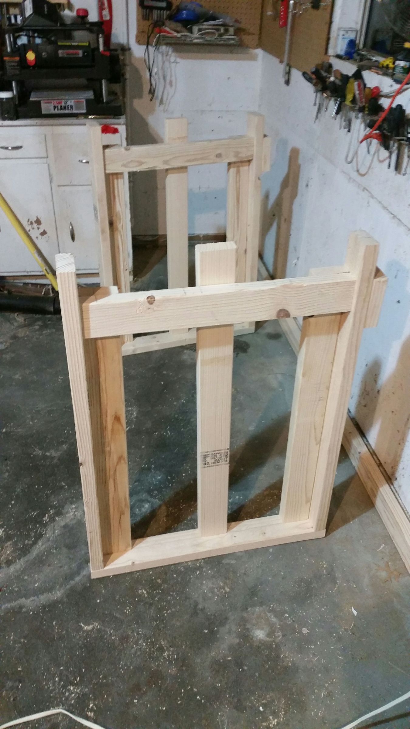 2x4 Work Bench With Nested Rolling Assembly Table : 10 Steps (with ...