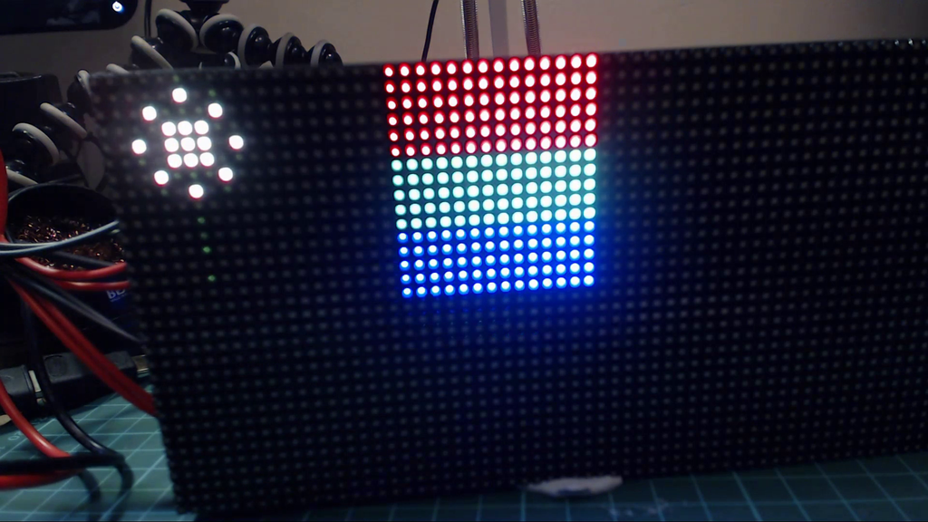 Rgb Led Matrix With An Esp8266 7 Steps With Pictures Instructables